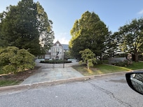 The Harwelden Mansion from the street.