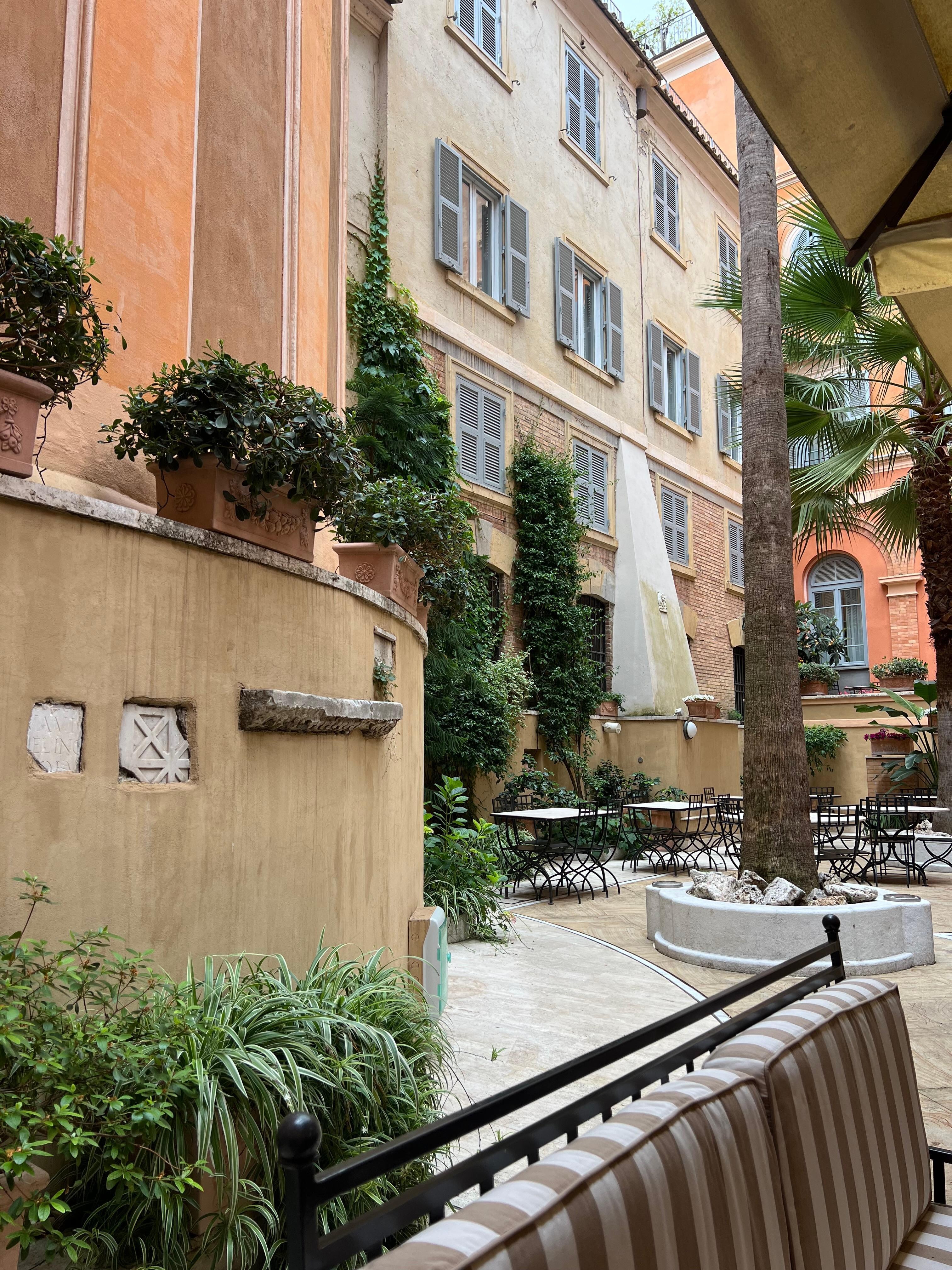Details from hotel, former cloister