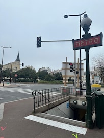 Saída do metrô