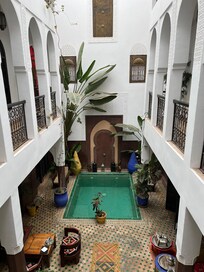 Quiet space in the Medina