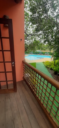 Piscina, vista da varanda