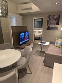 Junior Suite living area.