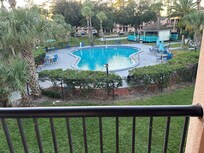 Wonderful view of the pool from the room 205. My favorite room cause of this view