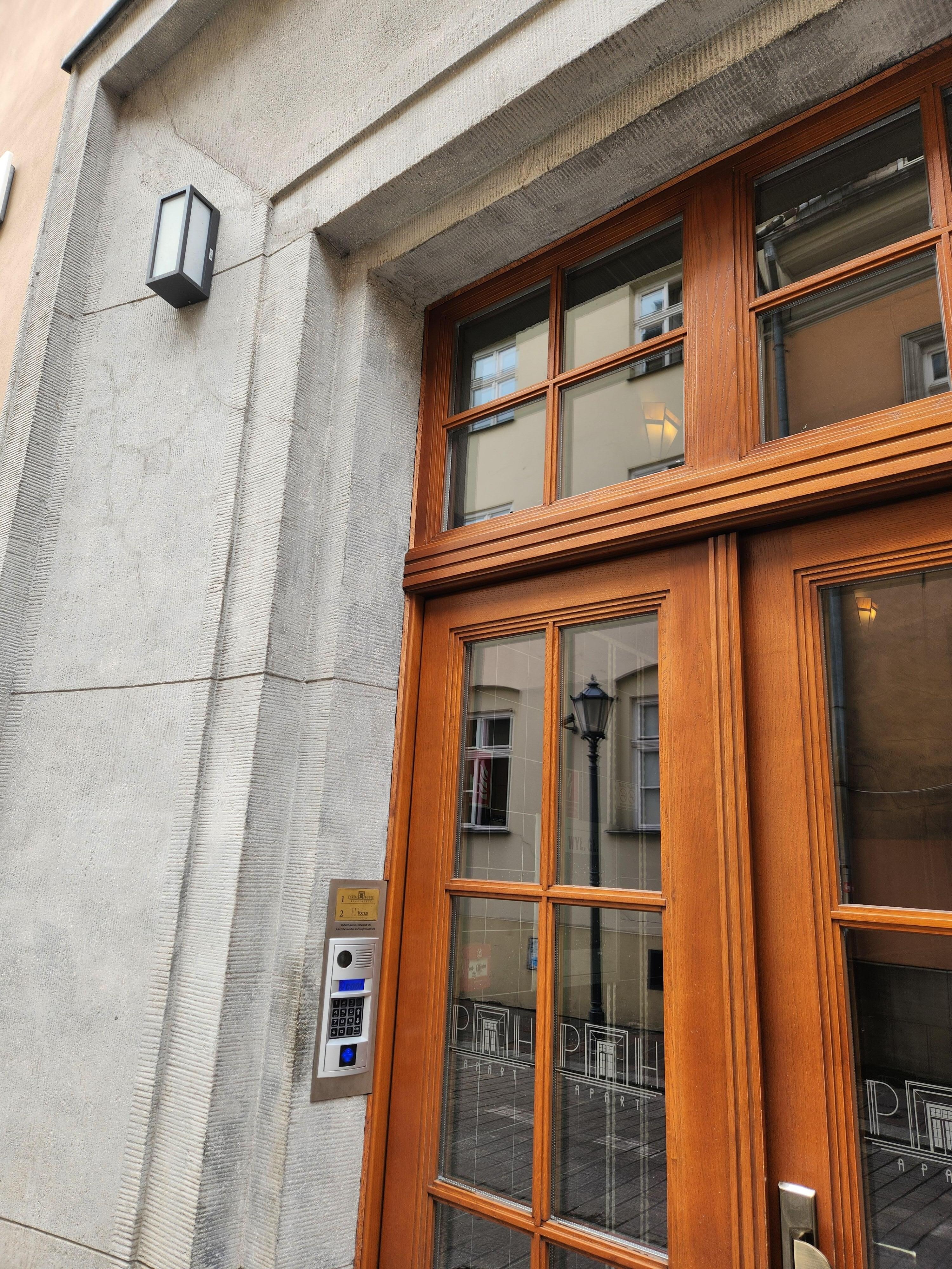 Front of building