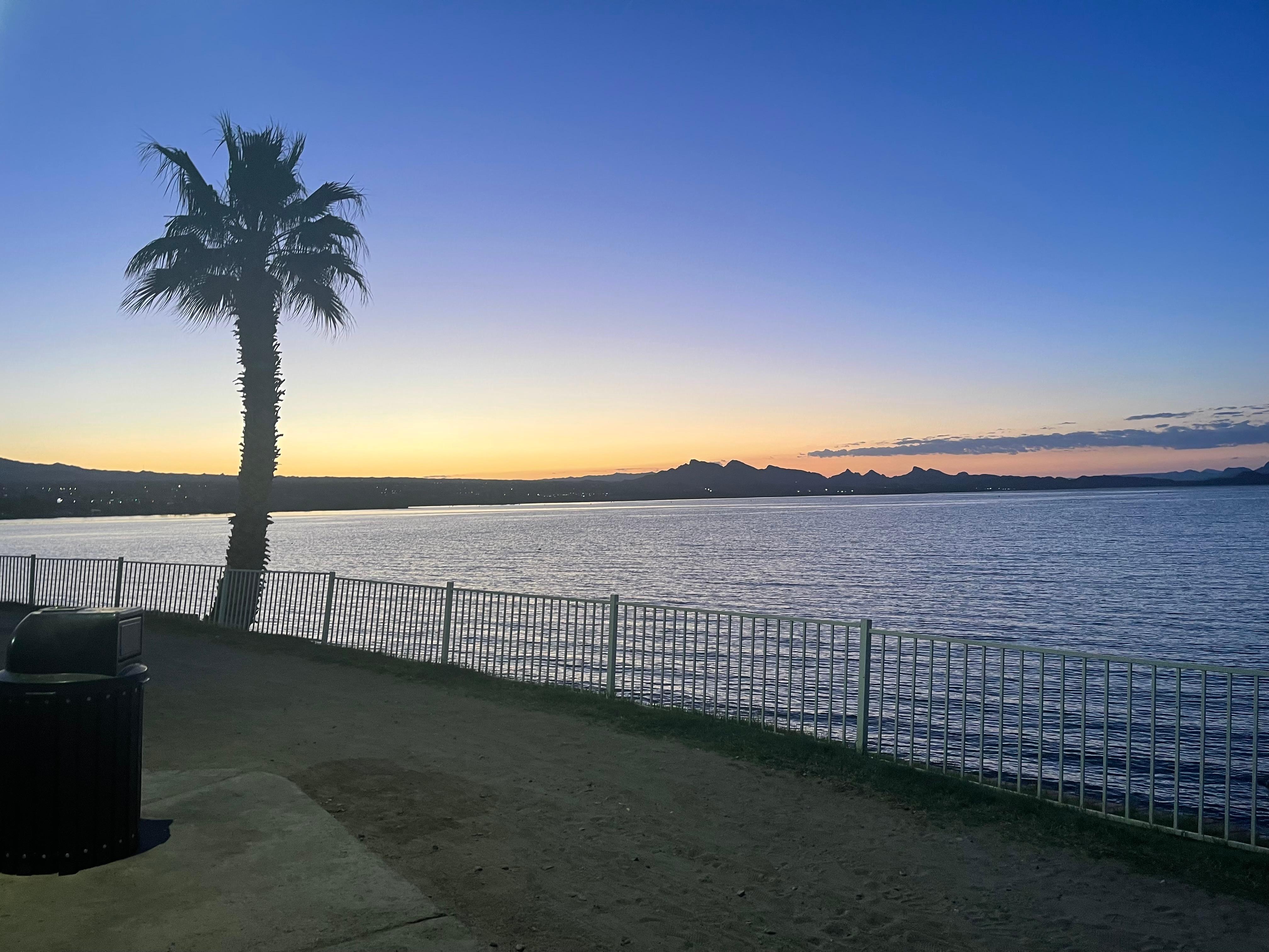 View from our hotel room