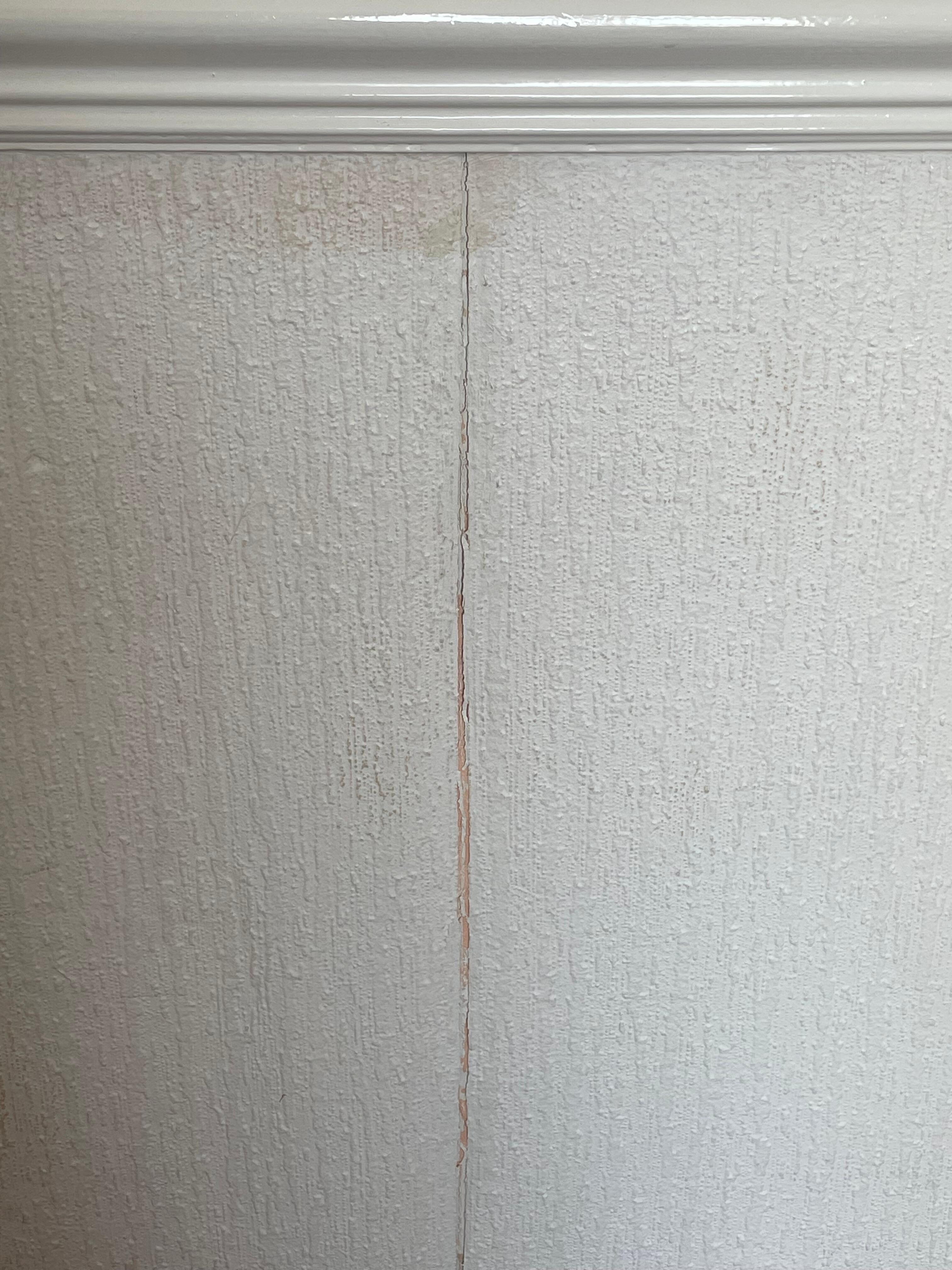 Peeling wallpaper