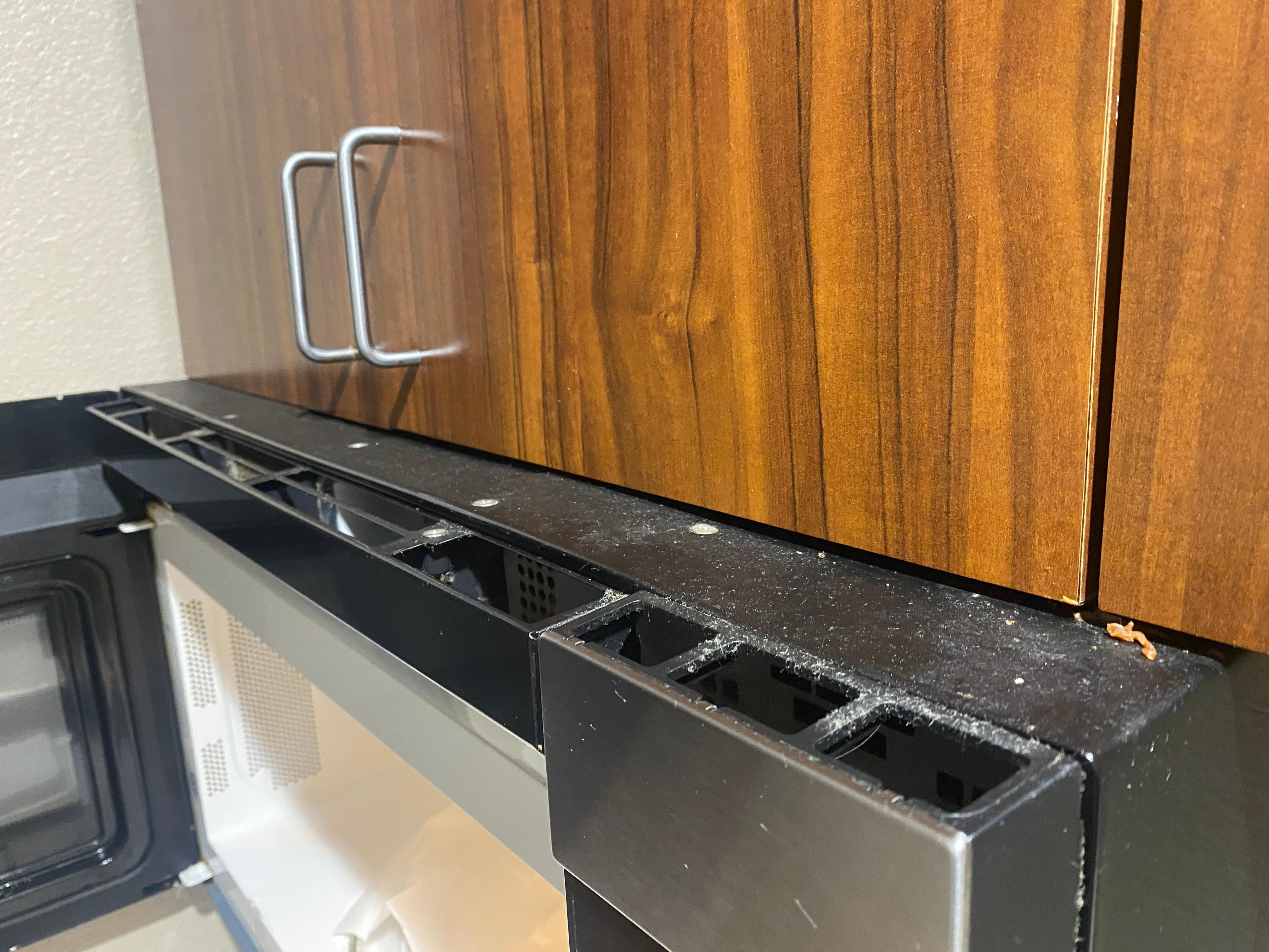 Dirty microwave, in & out.