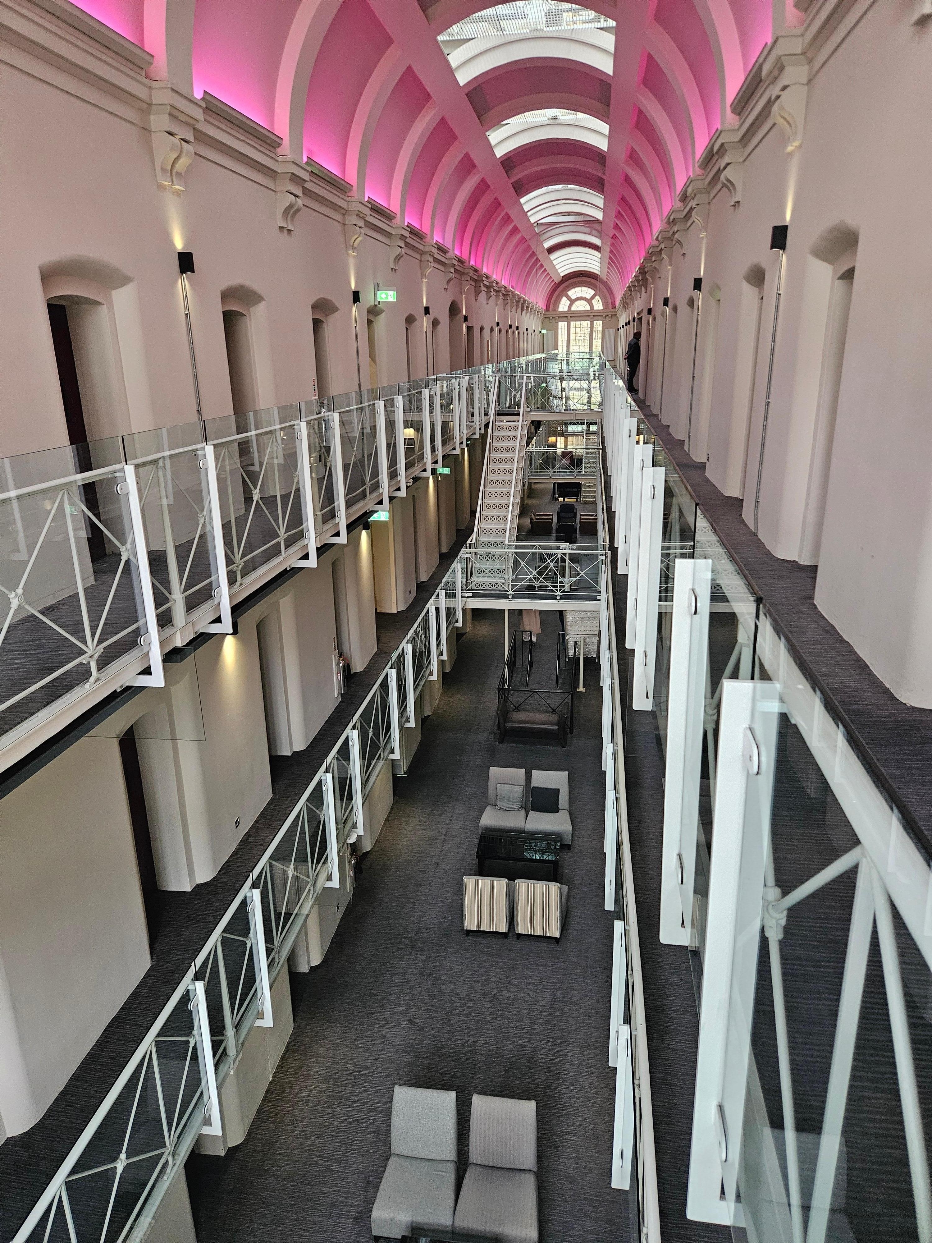 cell block row of rooms