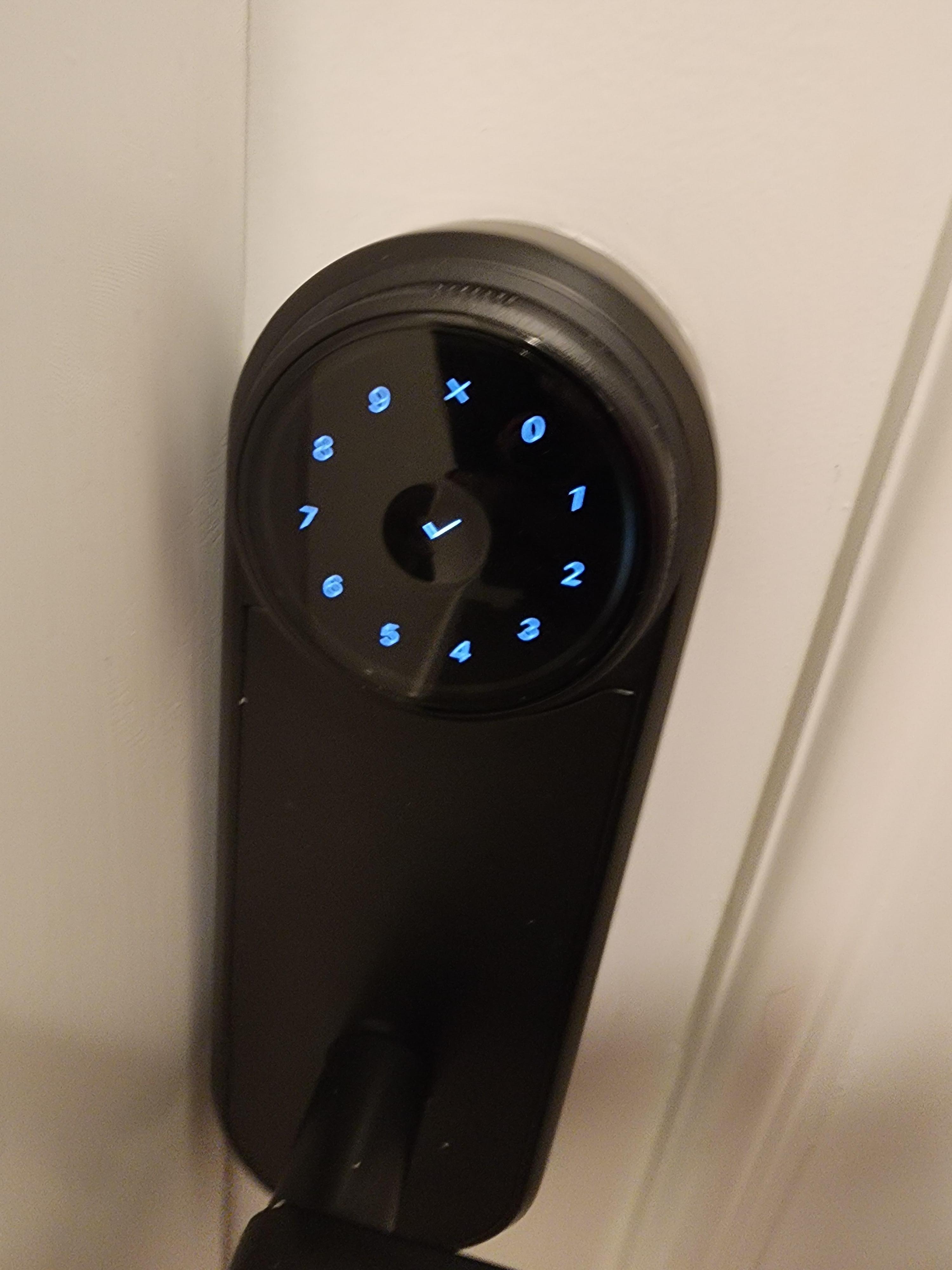 Keyless entry which was good since I was all over the place and didn't need to worry about a key.