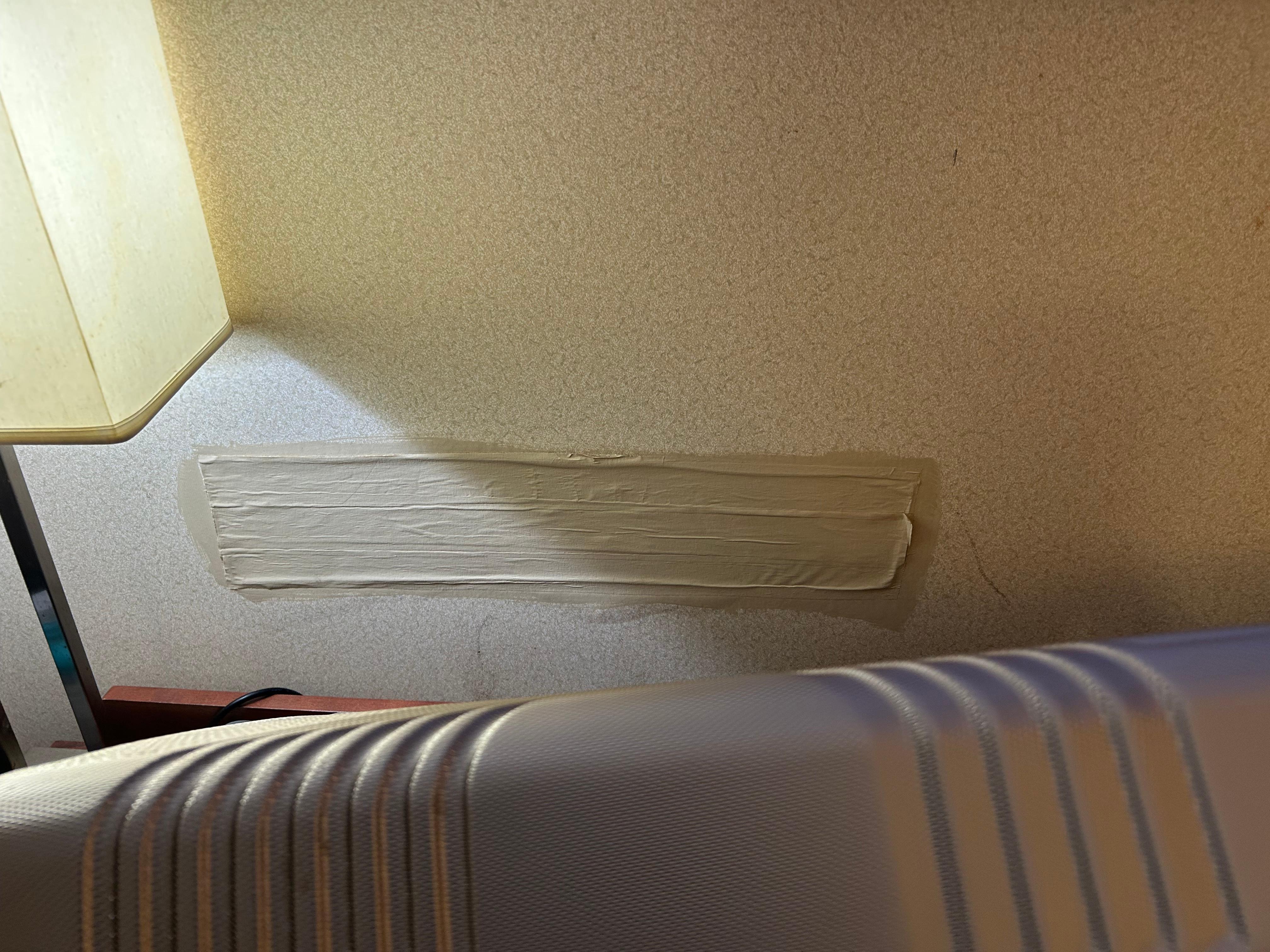 Poor and unfinished repairs 