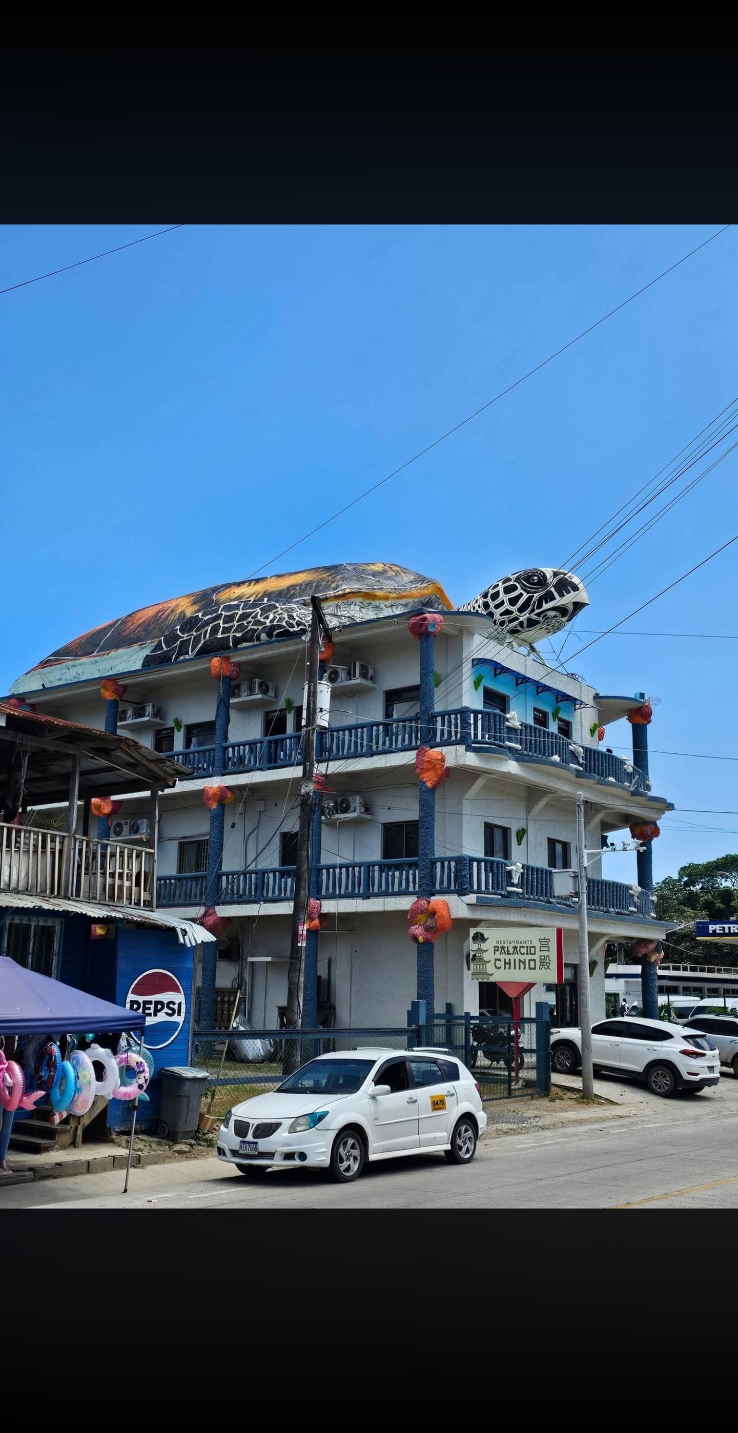 Hotel is all ocean themed. 