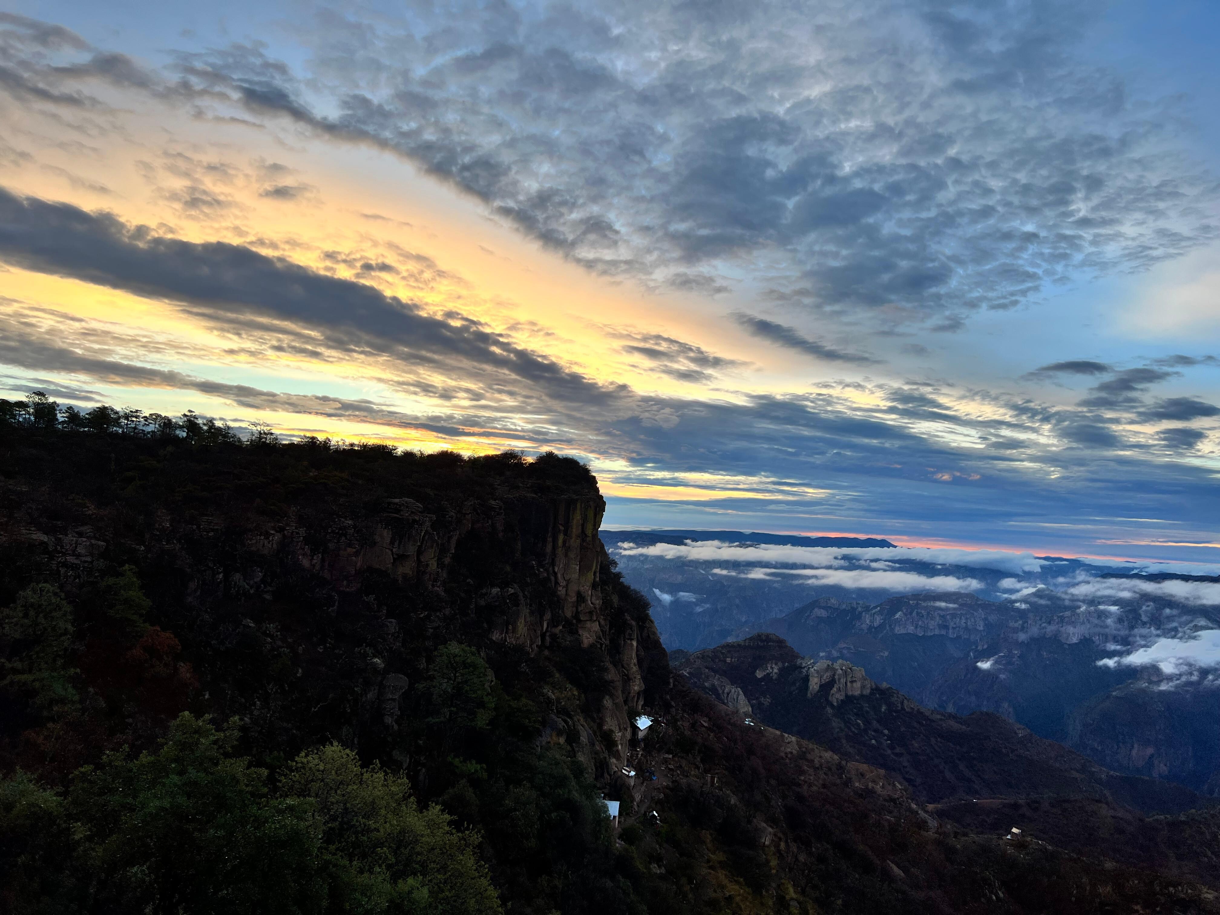 Sunrise from hotel