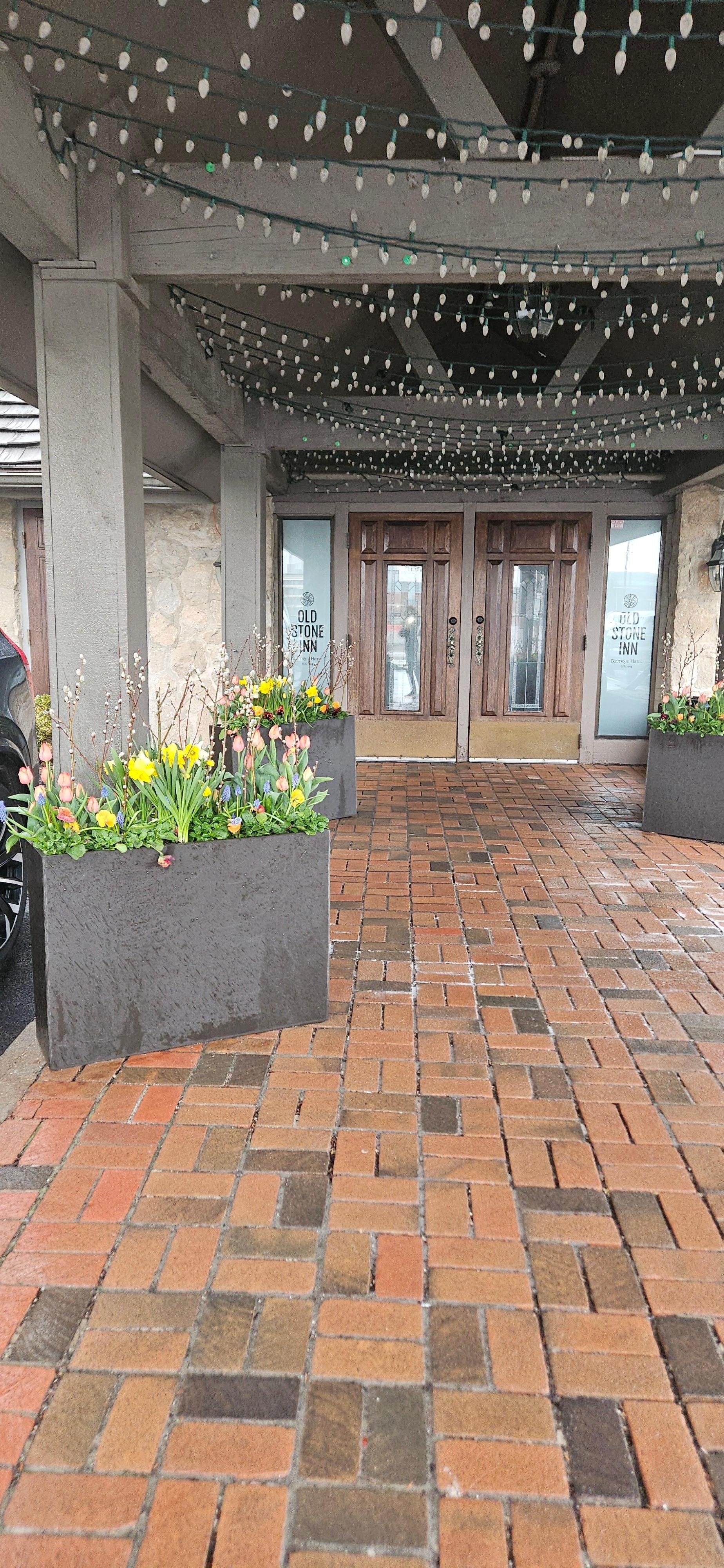 Welcoming front door