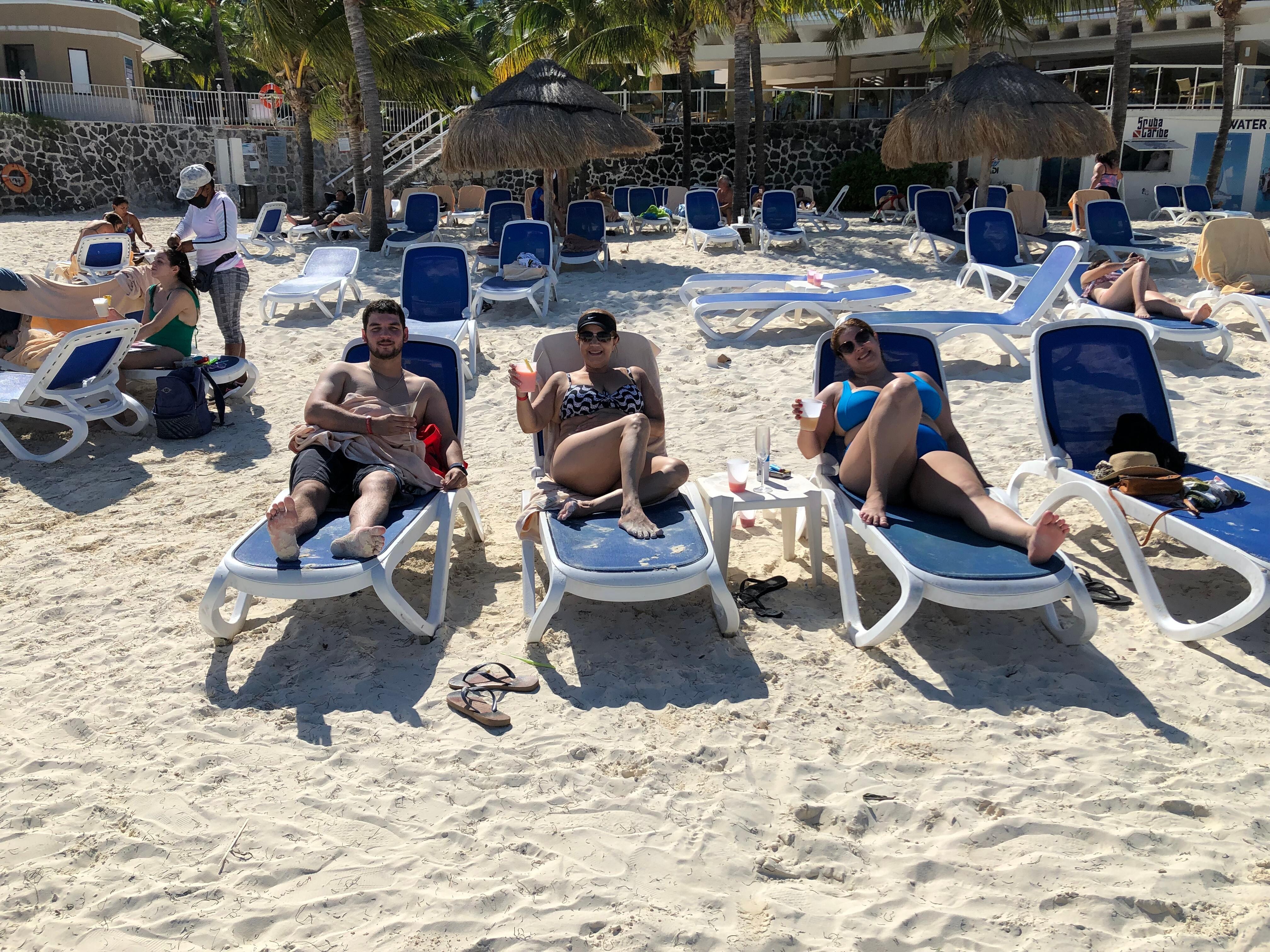 Com meus filhos