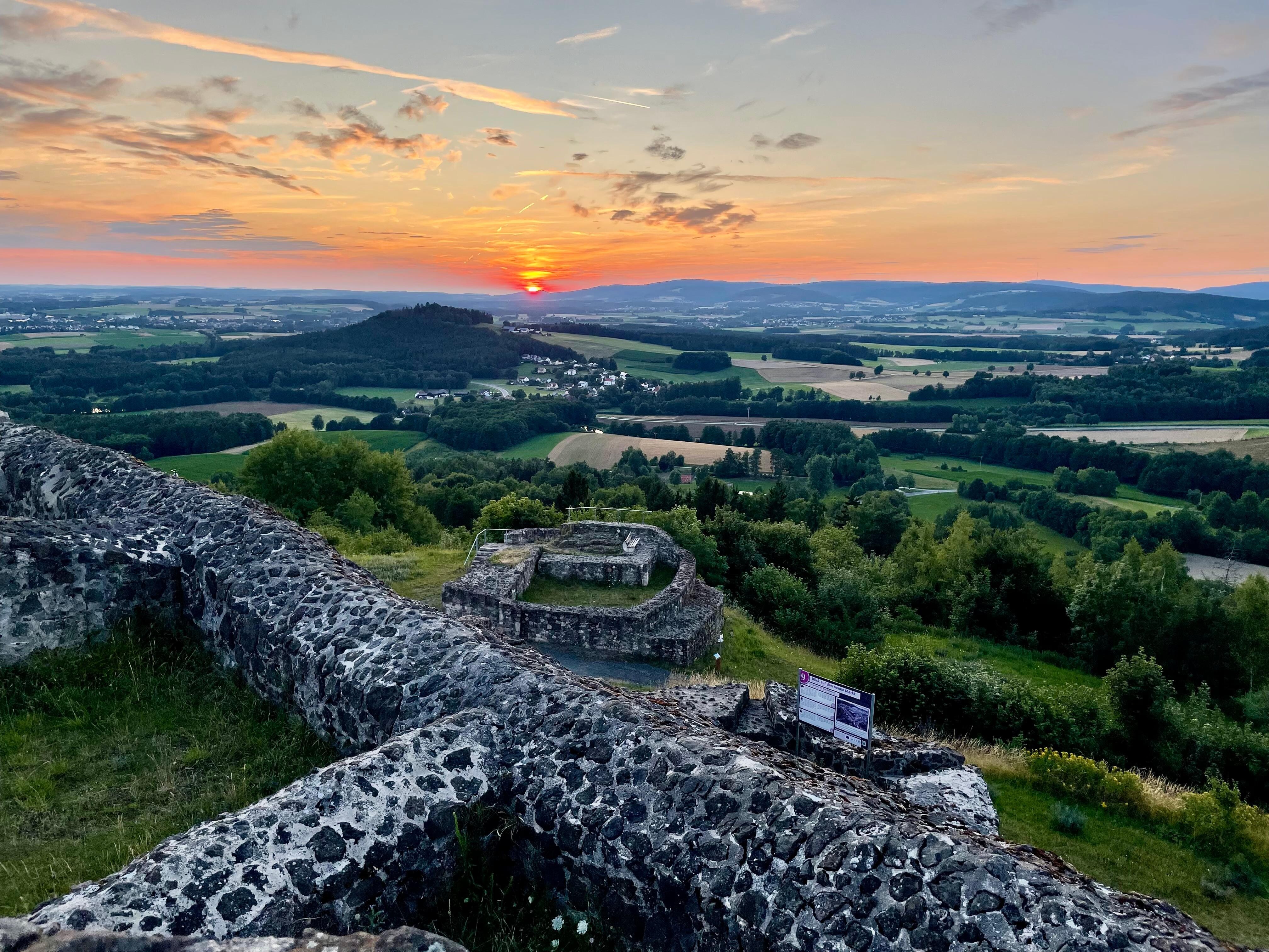 Ausblick von der Burgruine