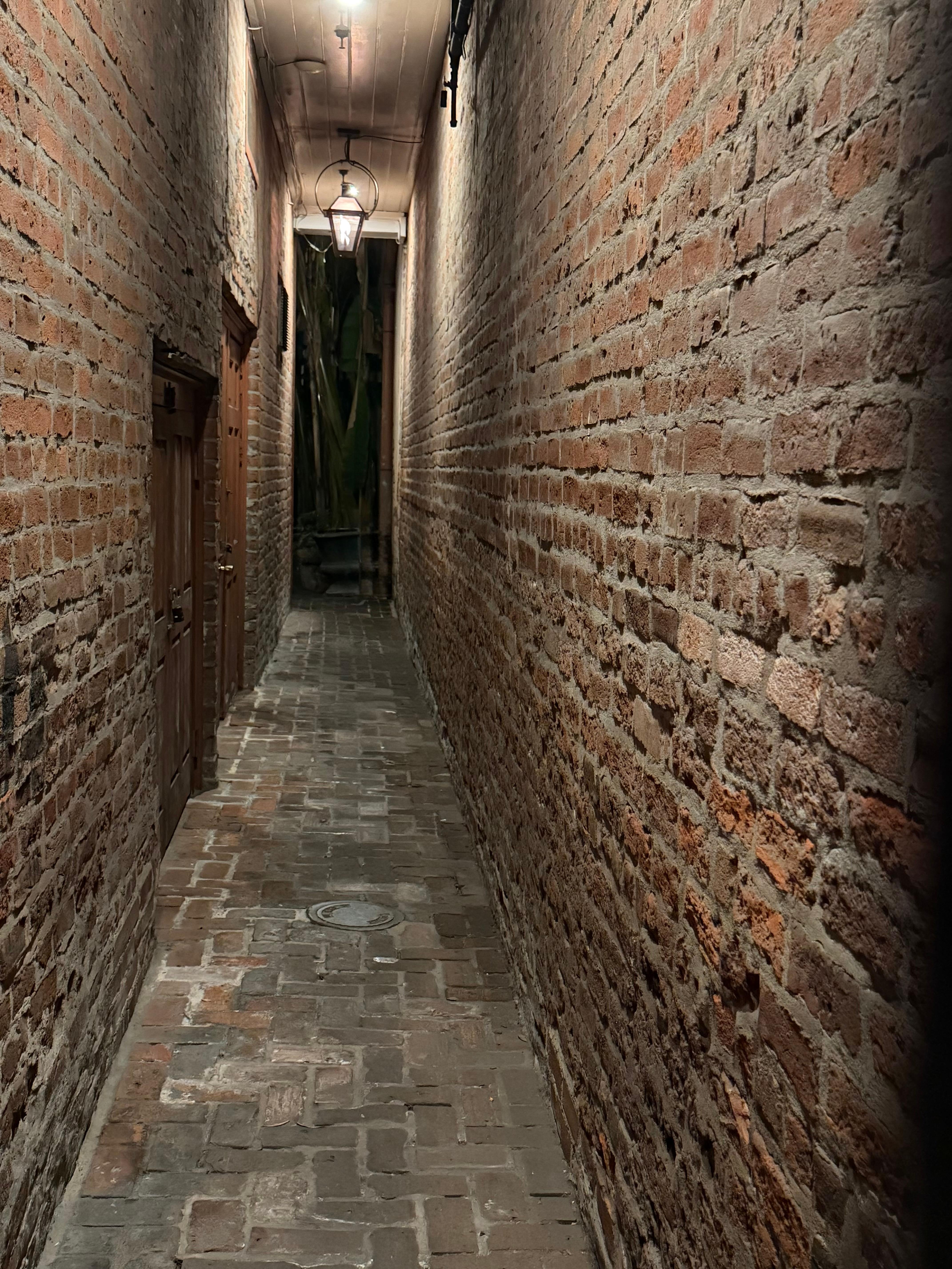 Hallway to the courtyard 