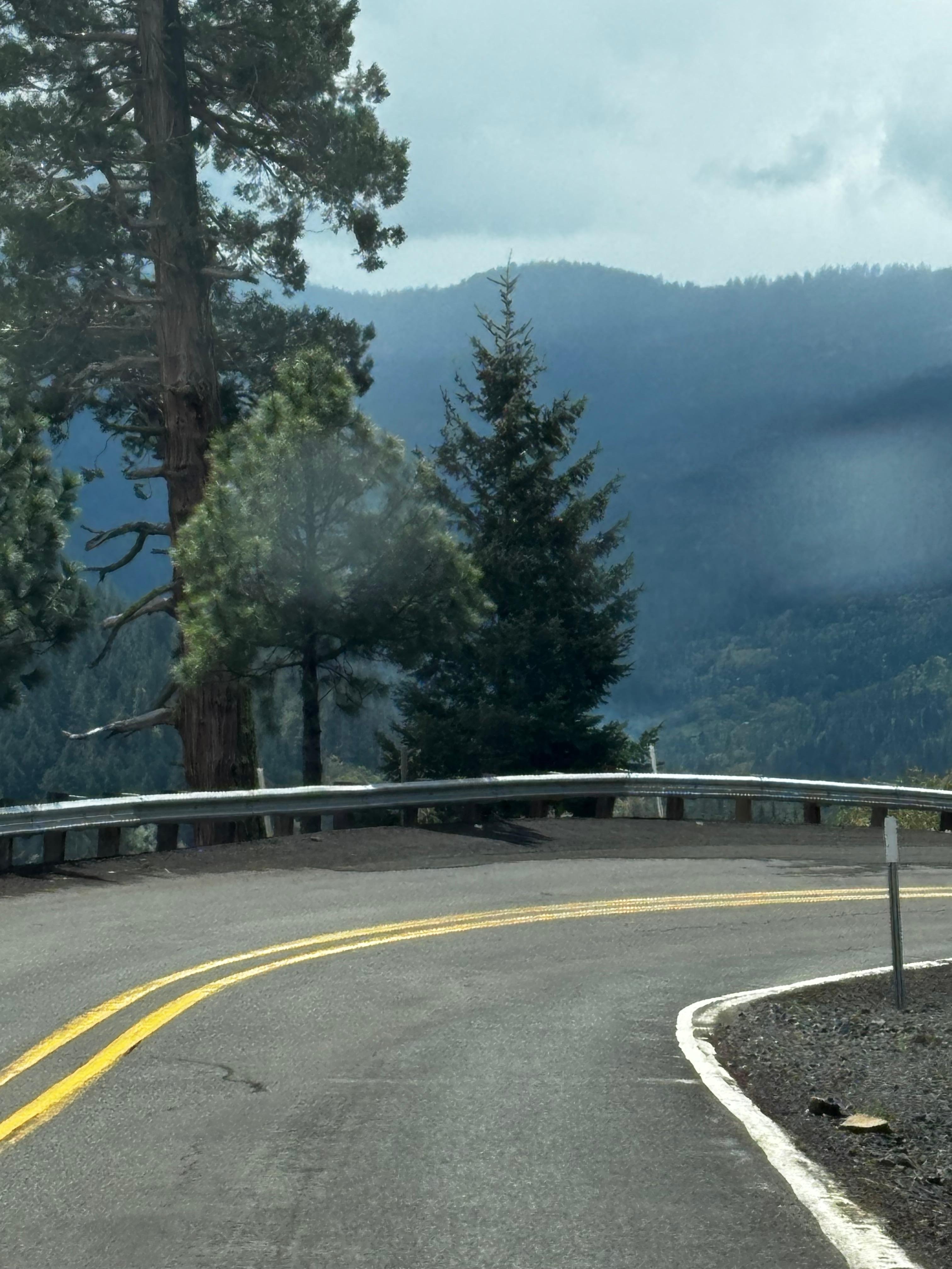 Drive there was stunning