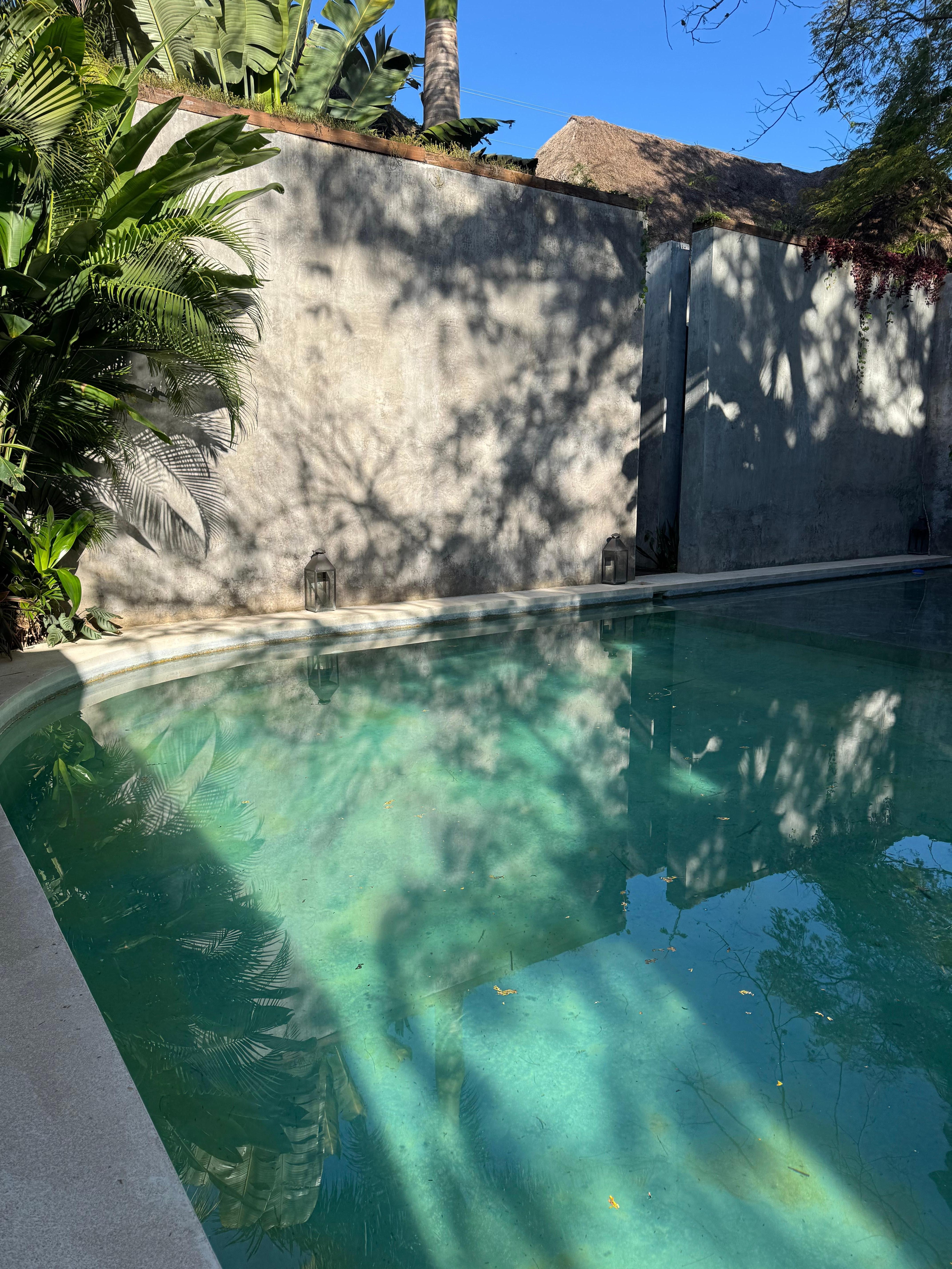 One of two pools 