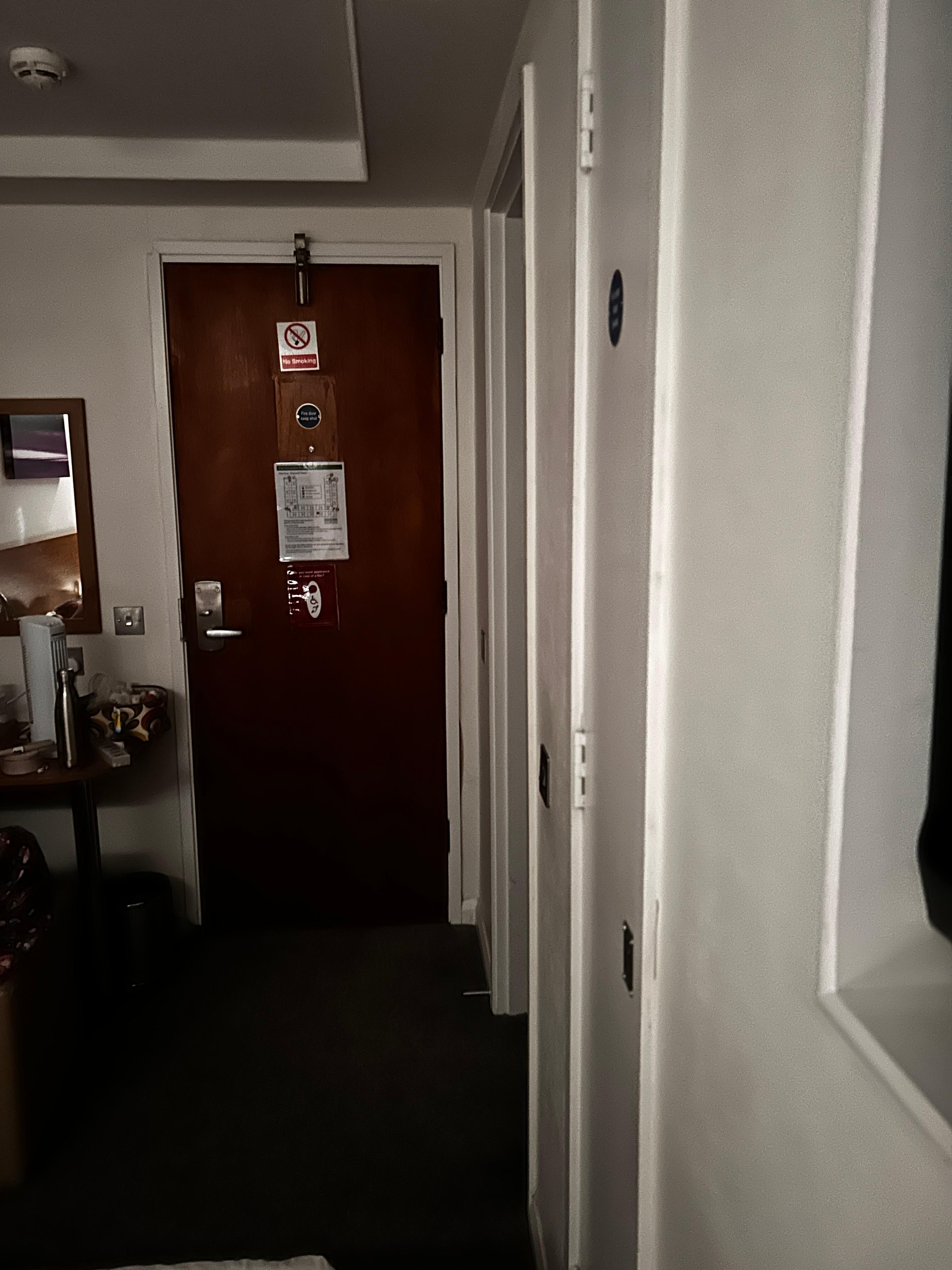 Dated and shower didn’t work! Shame communal areas were nice enough! 