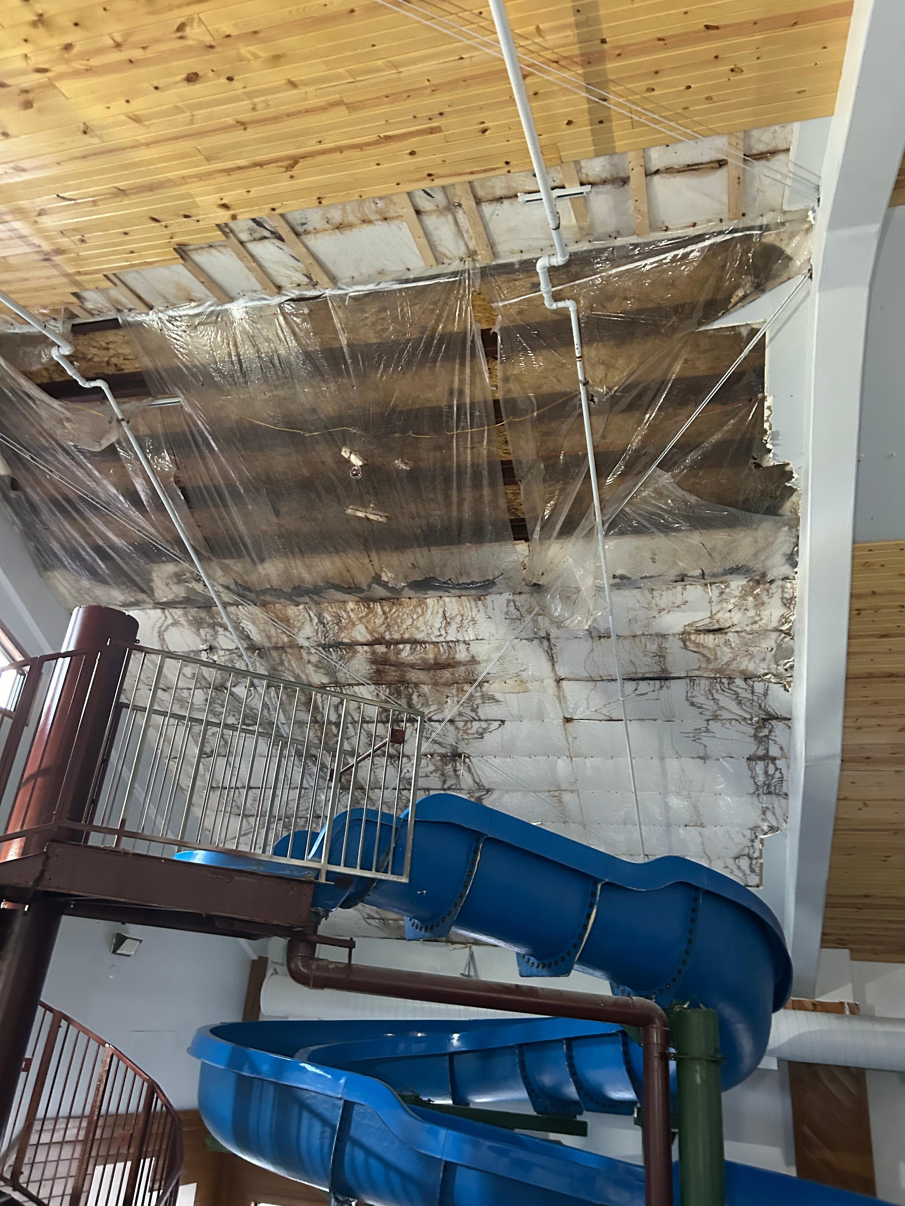 Ceiling damage