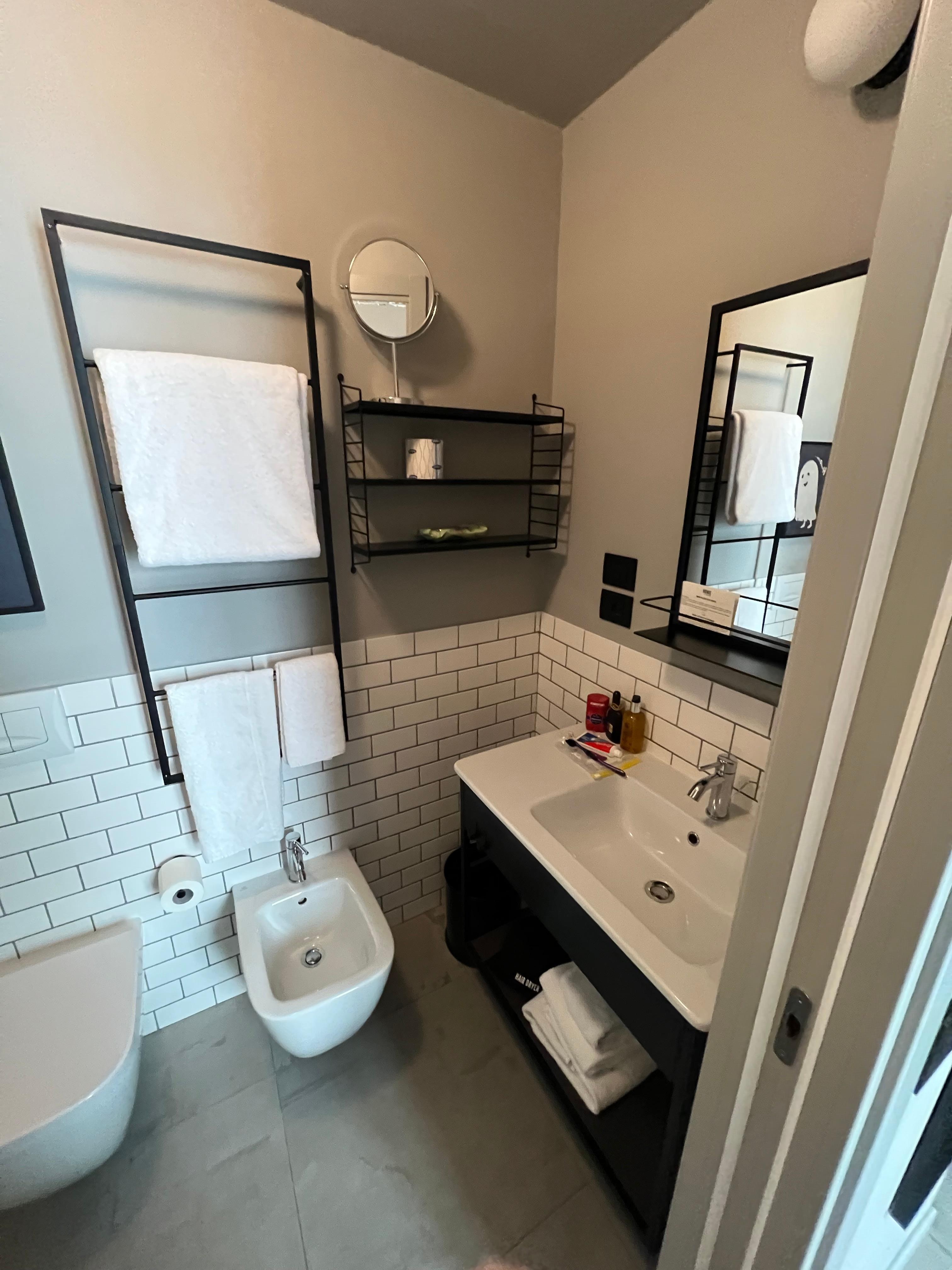 Room and bathroom cleaned beautifully, extra toilet roll I had to steal from reception store room 