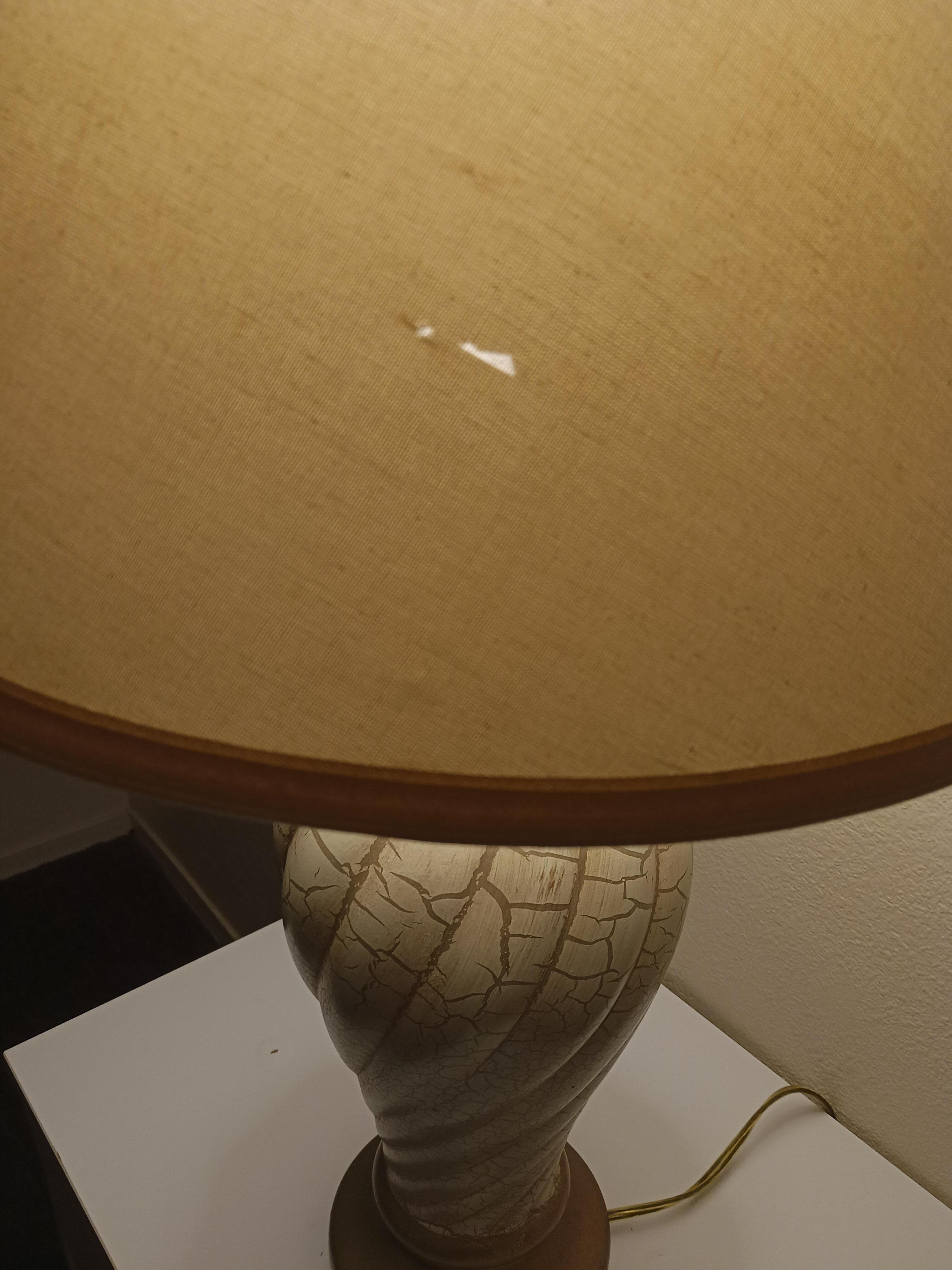 Nice holes in the lampshade and attention to detail.. LOL