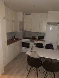 the kitchen (sorry my bag's in it)