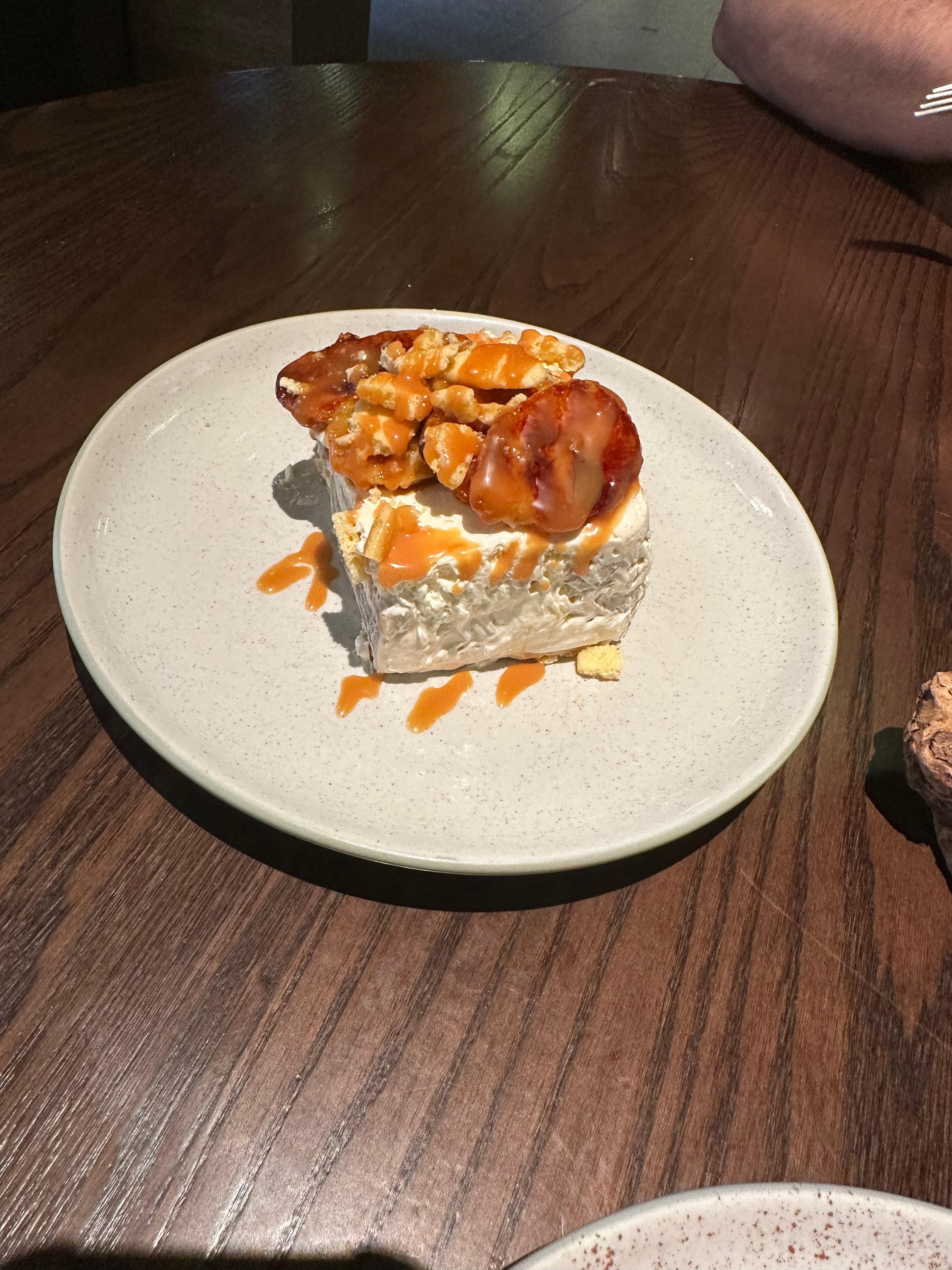 Dessert from the restaurant 