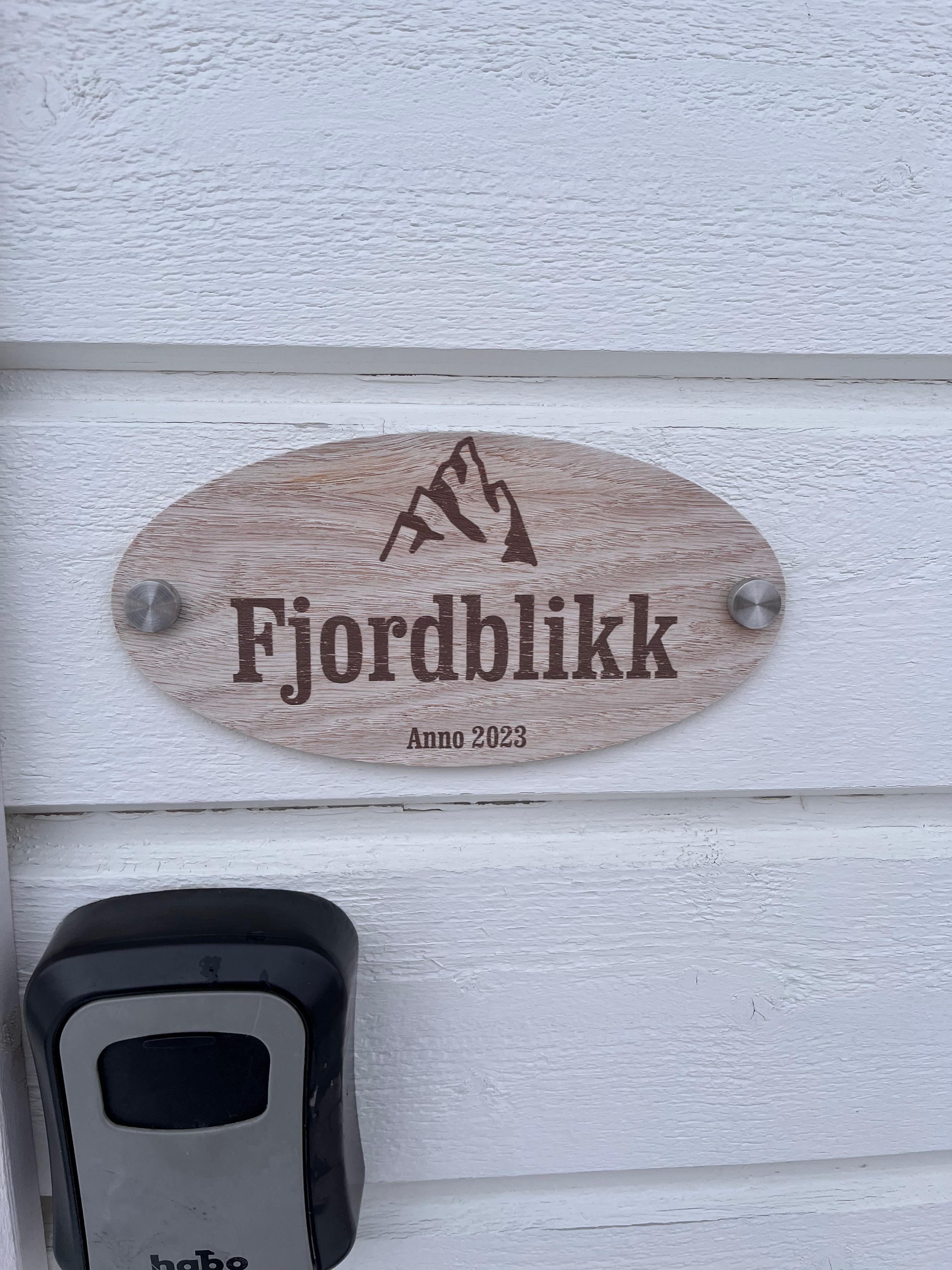 Apartments were all named. A nice touch!