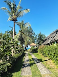 På väg till frukosten