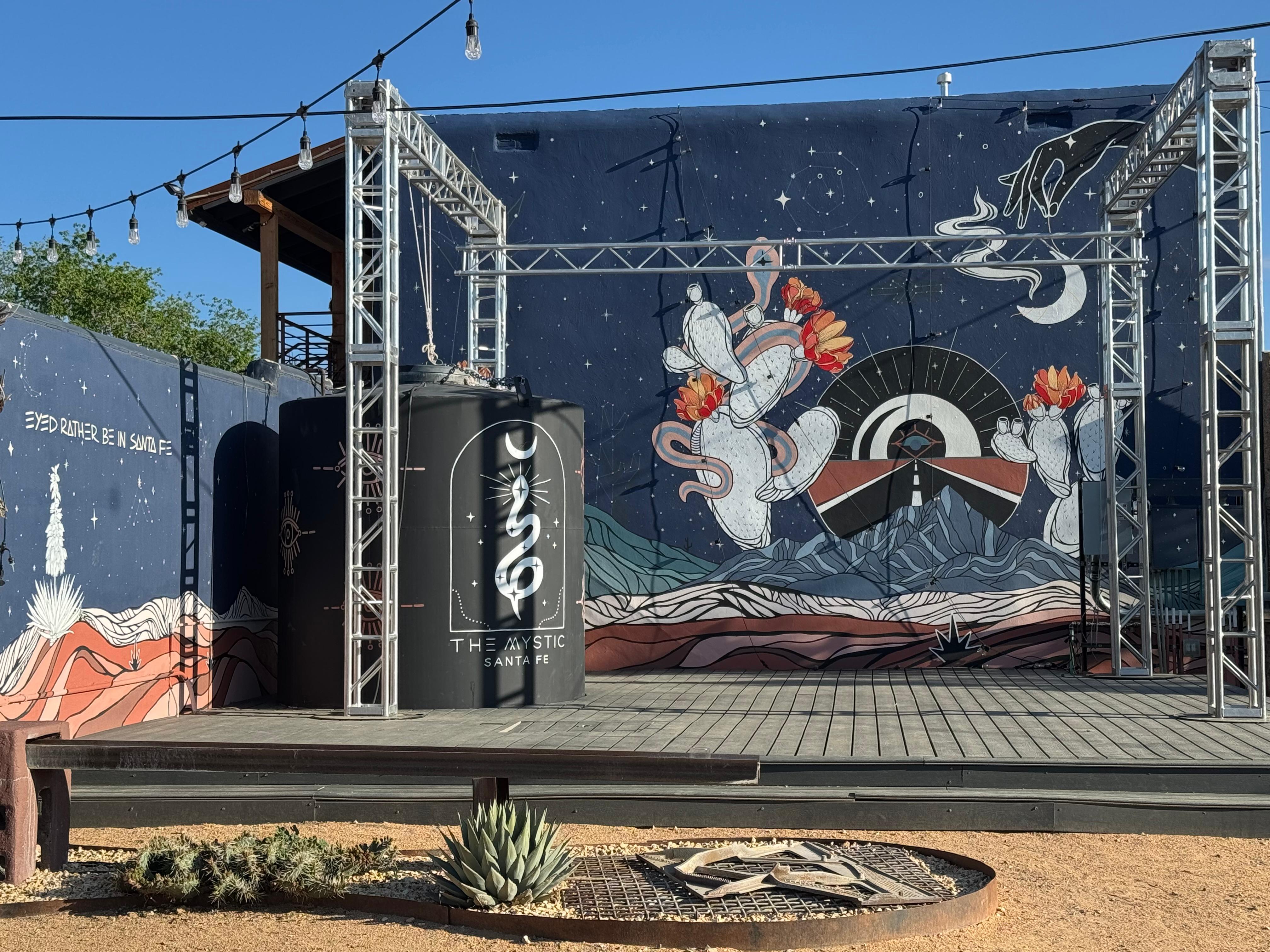 Stage for entertainment 