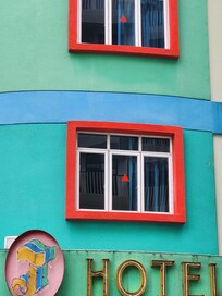 This was right next door.