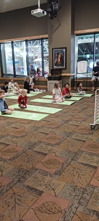 Yoga time for the Littles.