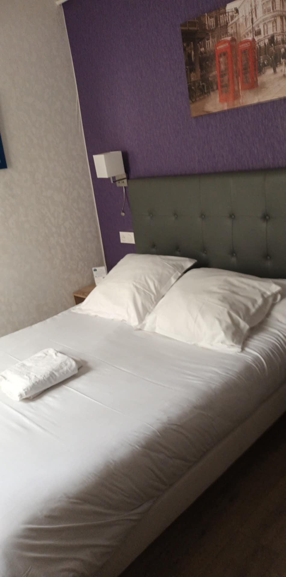 Chambre simple, confortable et propre, nickel pour un court séjour 