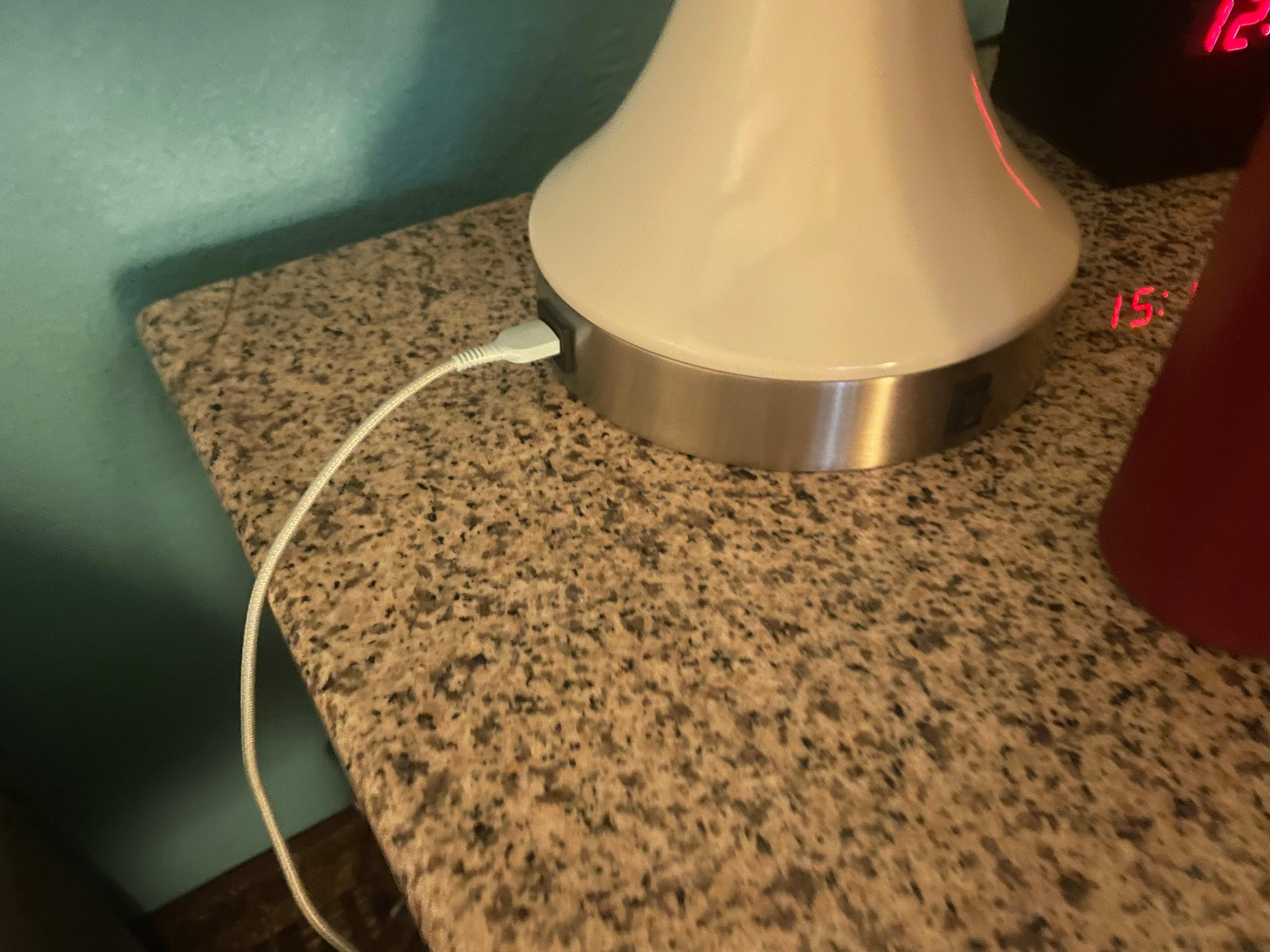 Charging stations in lamps