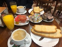 Cafe da manha incluso (igual todos os dias)