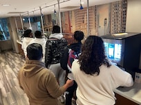 Filas do café da manhã