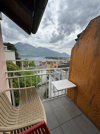 Ausblick Balkon