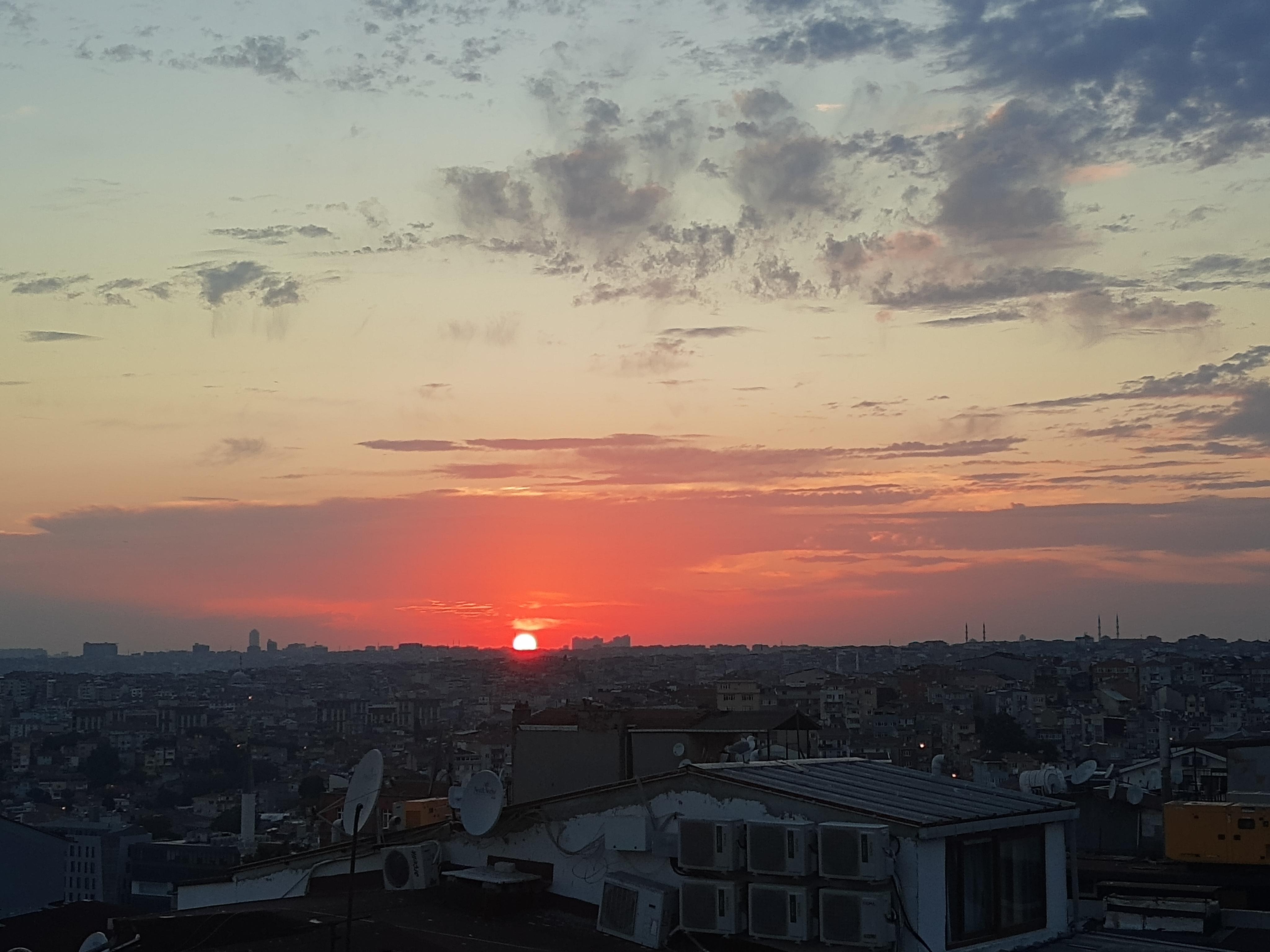 Por do sol do terraço! Lindíssimo