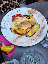 Saumon au rizotto cremeux