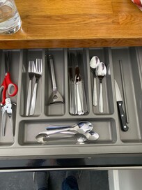 Cutlery not even an even amount