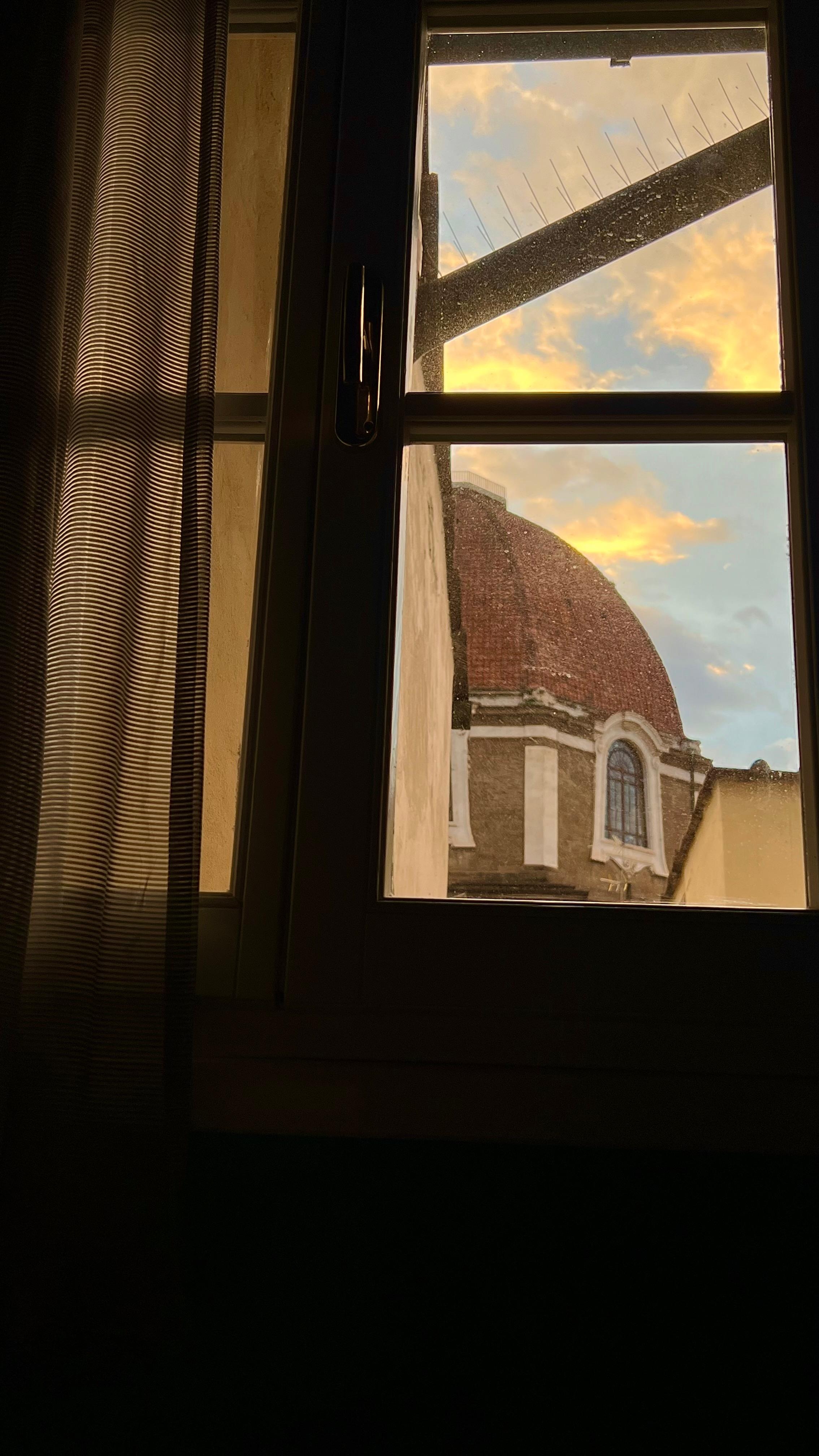 Vista da janela do quarto 