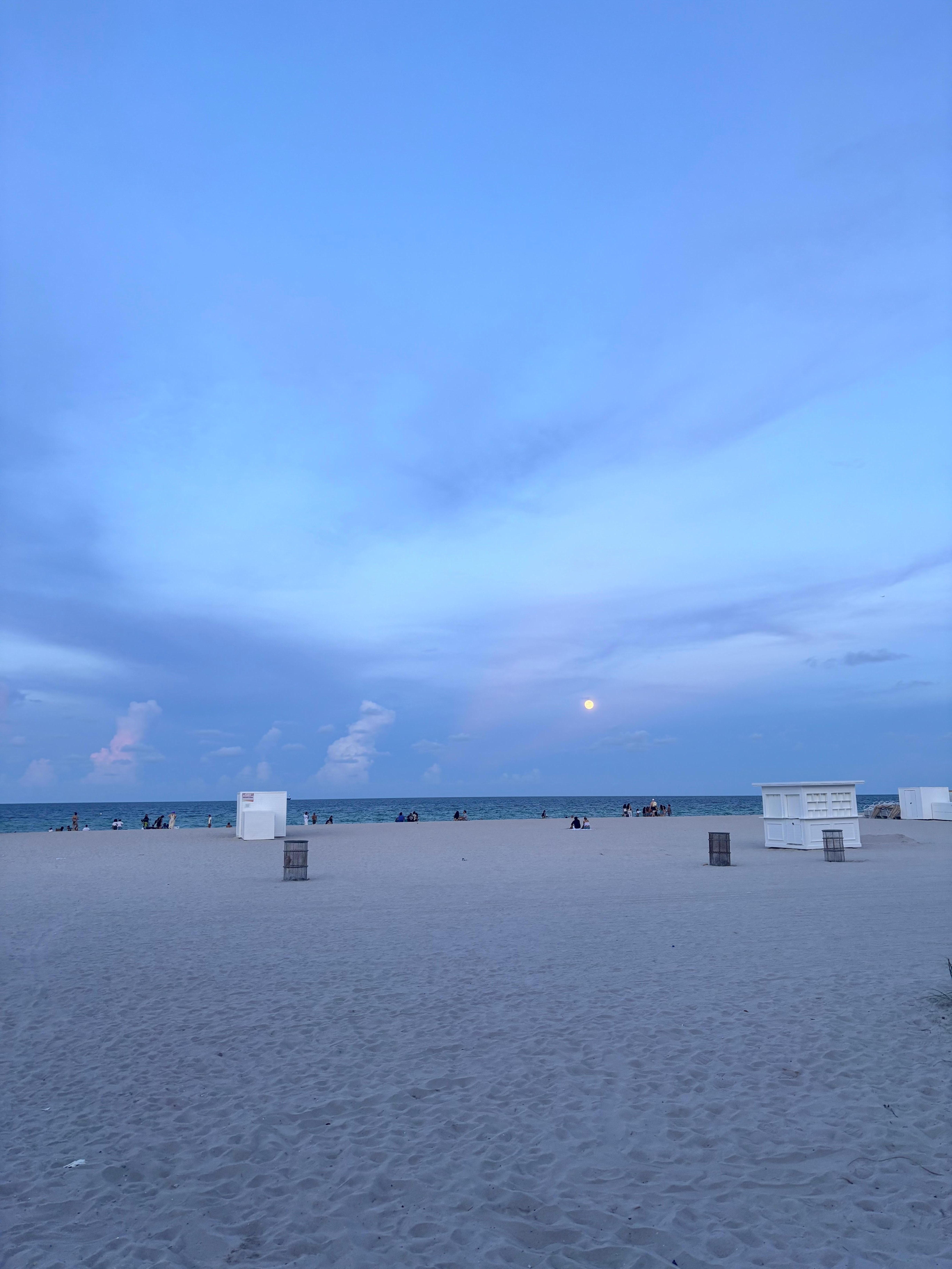 Sunset on the beach