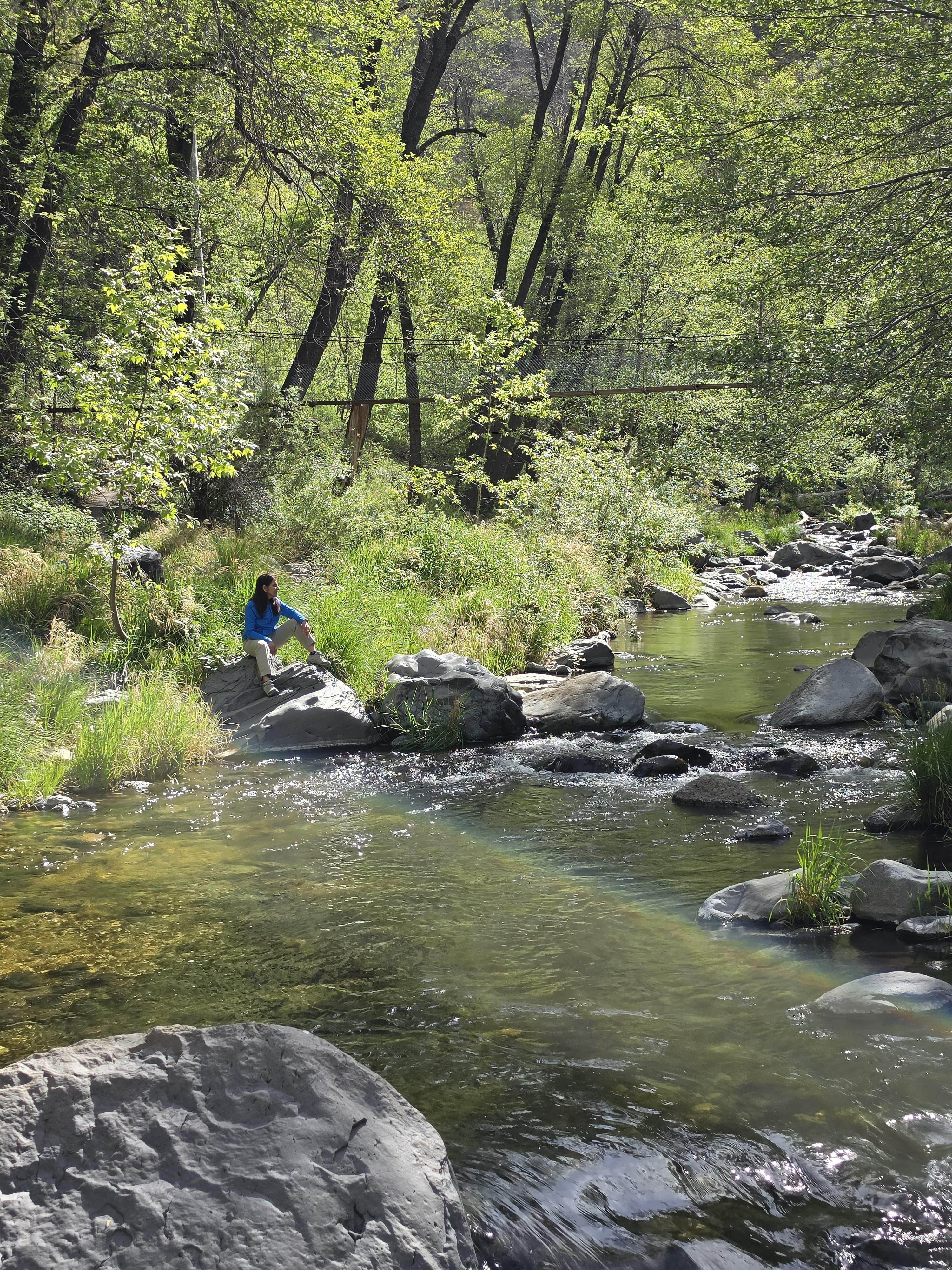 Creek on property. Like heaven!