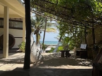 Corridor looking toward ocean.