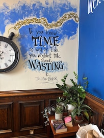 The words resonated with me in a world where we are too busy to take time