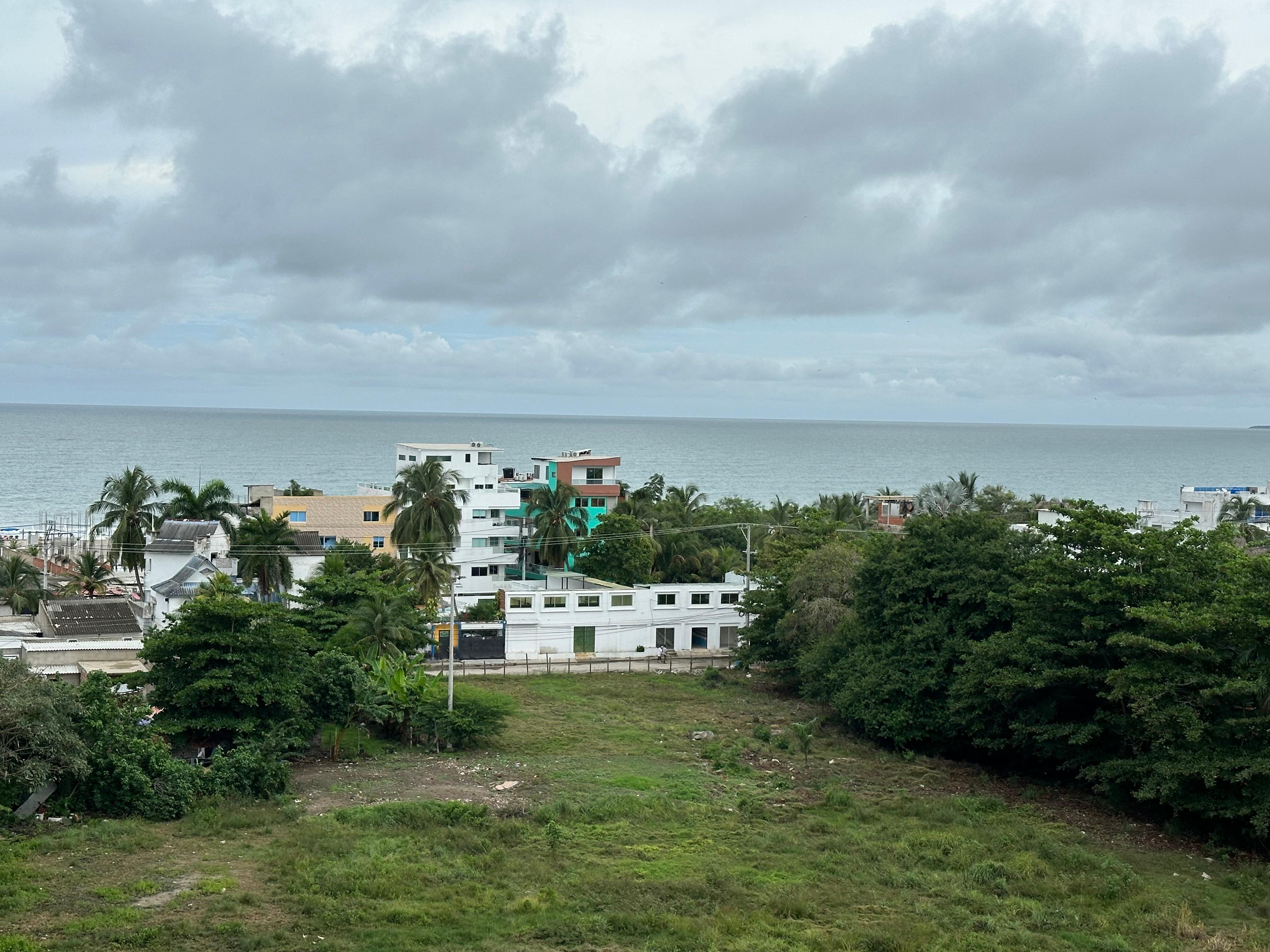 Vista desde el balcón 