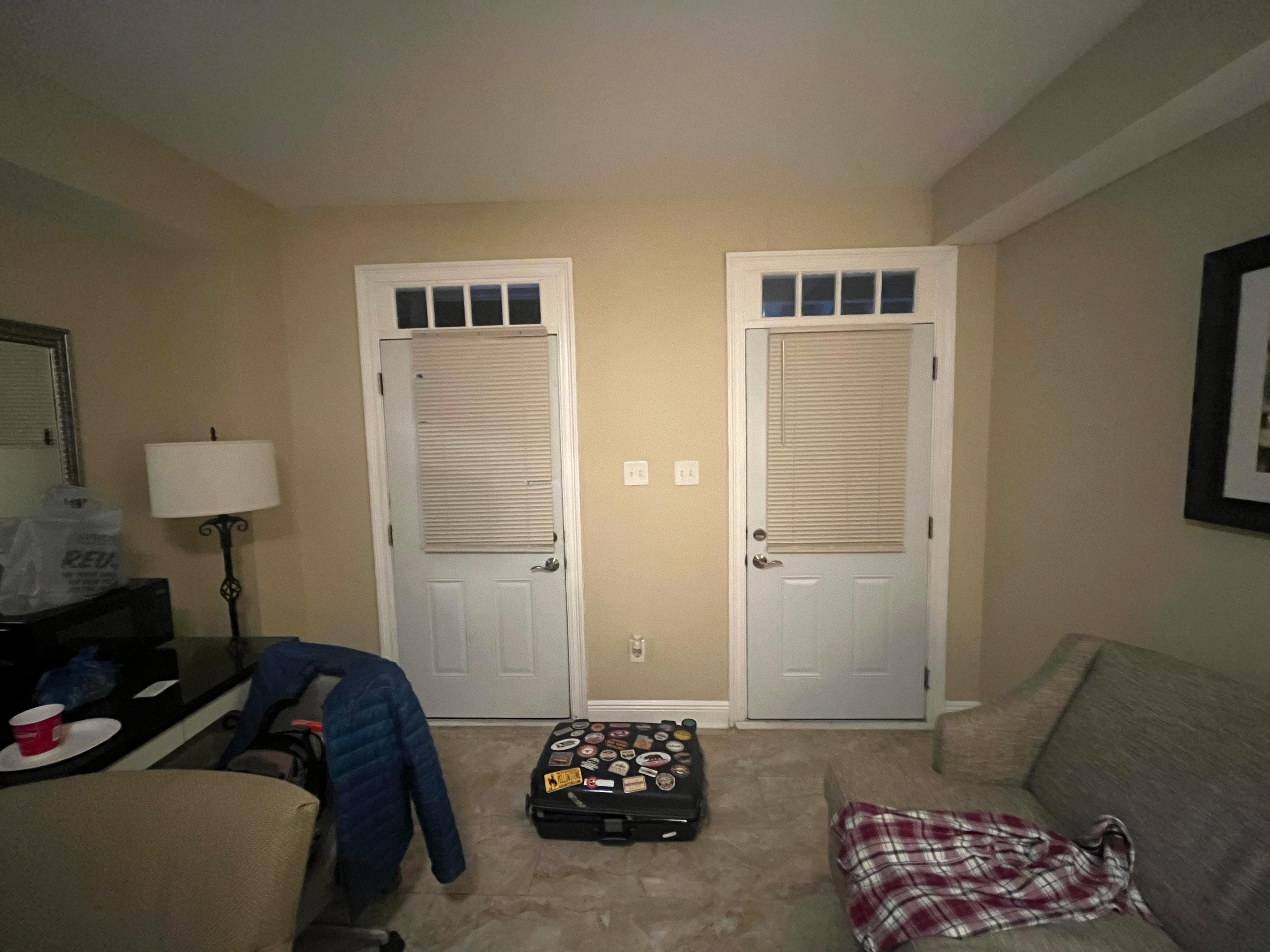 Two doors in one room?