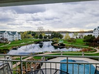 View from 2 bedroom suite patio