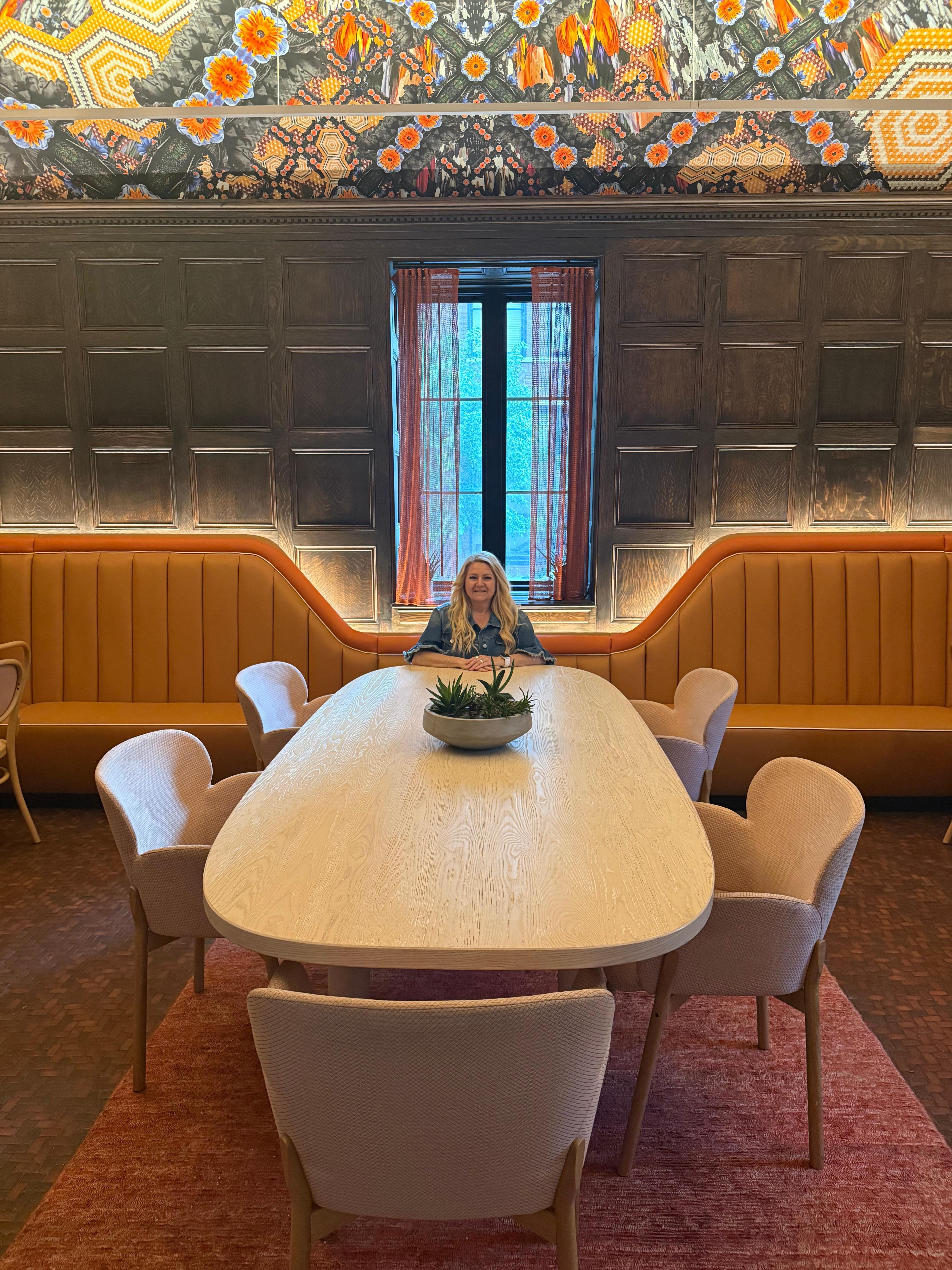 This is the breakfast area